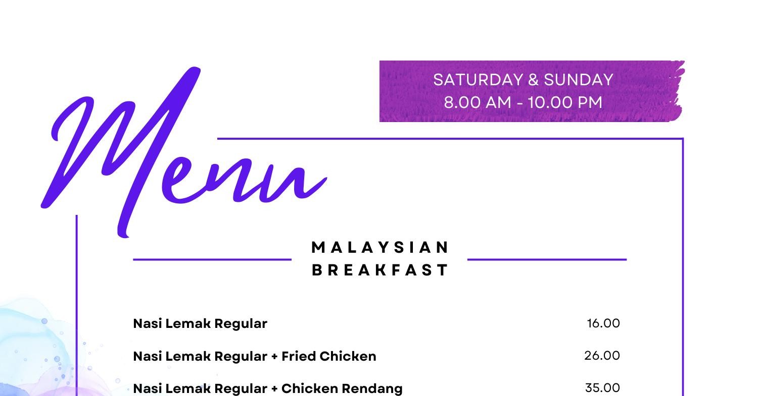 COCO AND ORCHID MENU.pdf | DocDroid