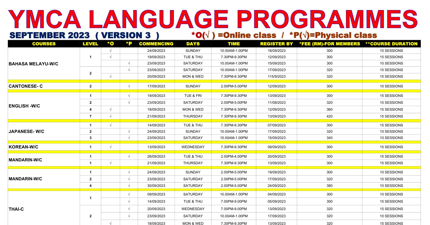 Language schedule for September 2023 ( Version 3 ).pdf | DocDroid