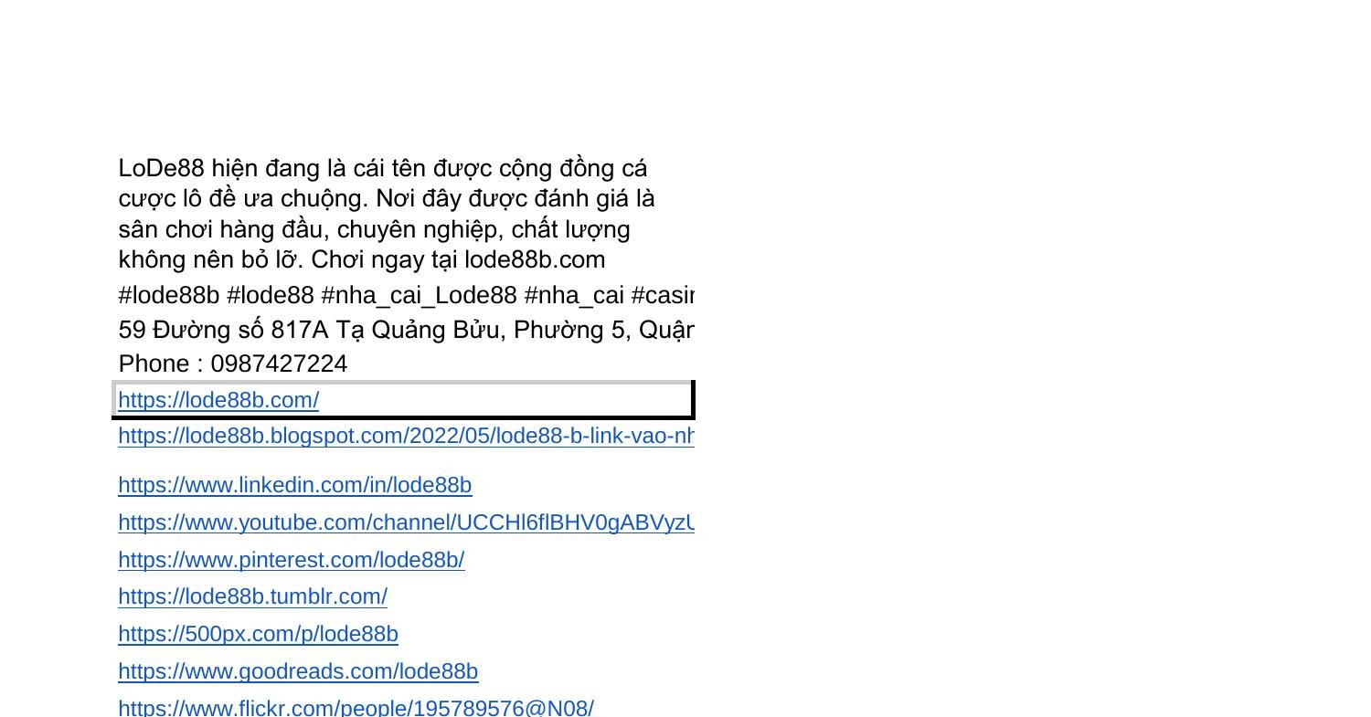 lode88b.xlsx | DocDroid