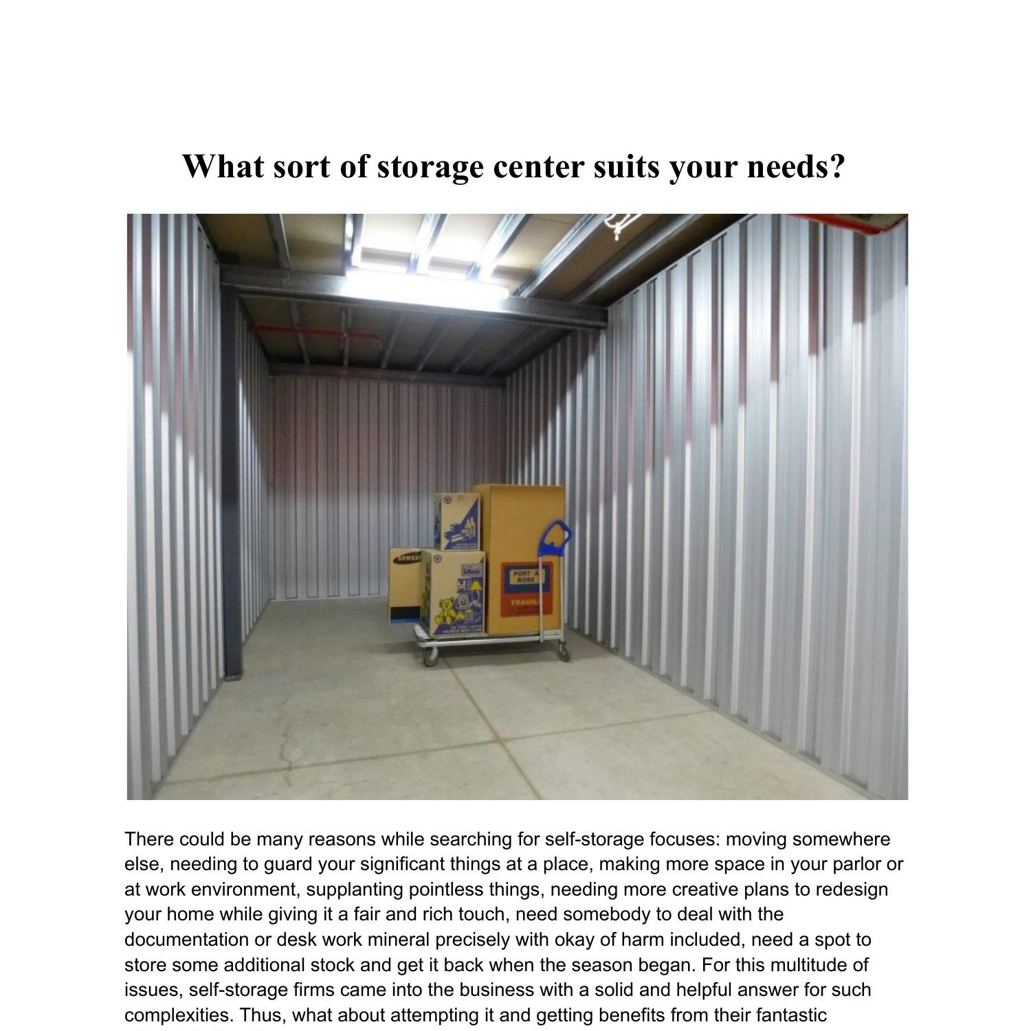 What sort of storage center suits your needs.pdf | DocDroid