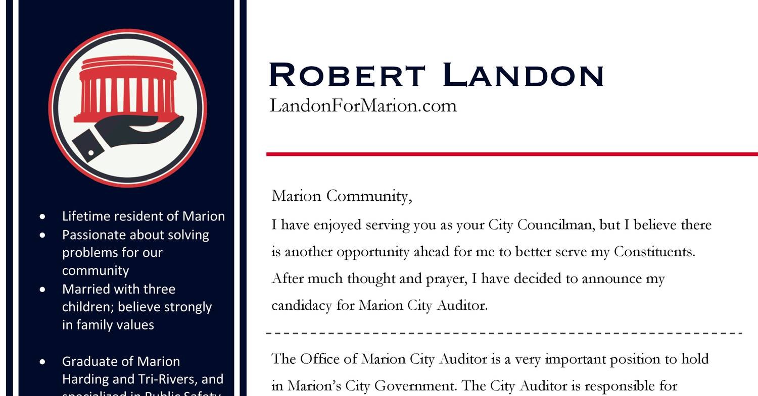 Robert Landon - Candidacy Letter.pdf | DocDroid