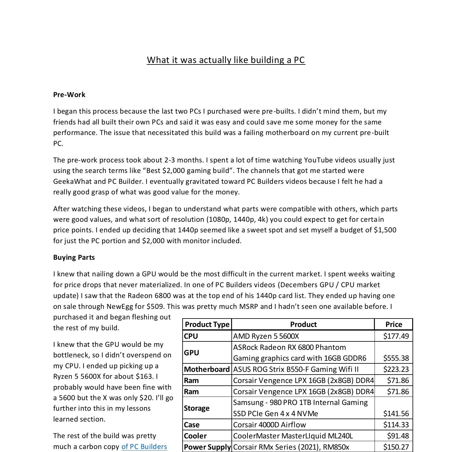 PC Build.pdf | DocDroid