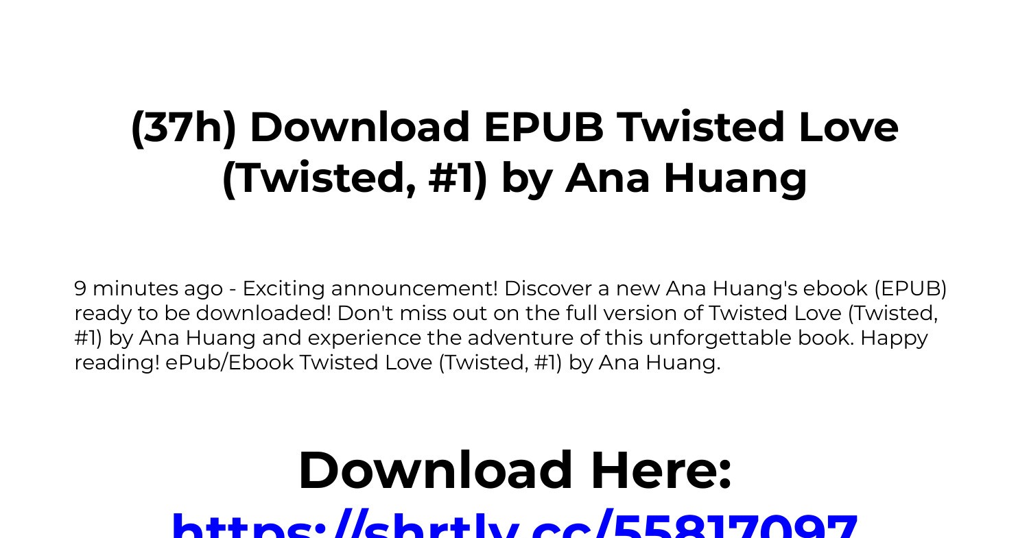 twisted-love.pdf | DocDroid