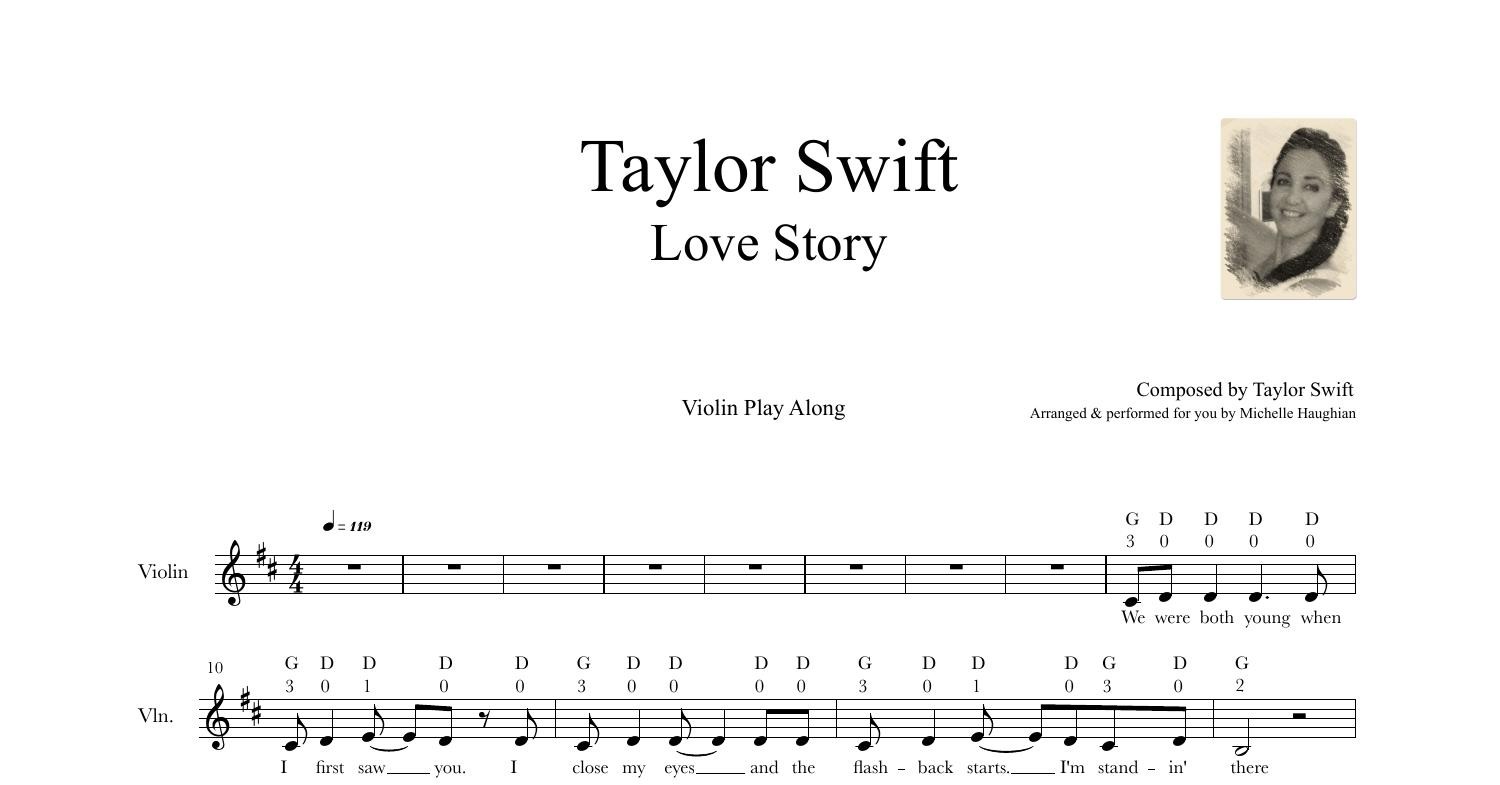 Taylor Swift _ Love Story _ Violin Play Along.pdf | DocDroid