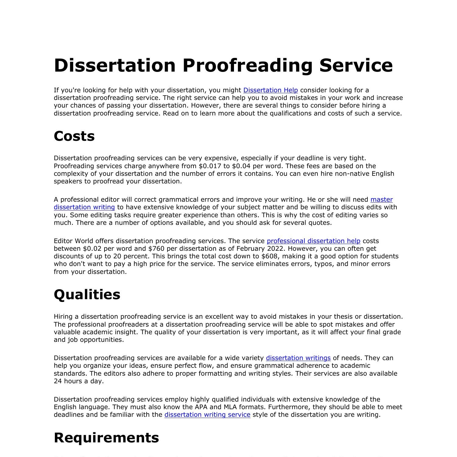 Dissertation Proofreading Service.pdf | DocDroid