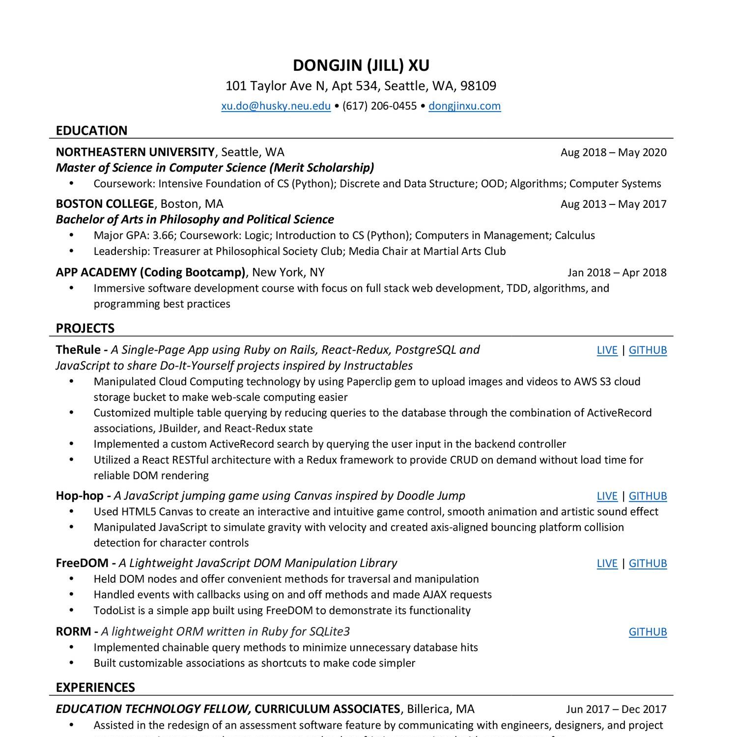 Dongjin_(Jill)_Xu_Resume.pdf | DocDroid