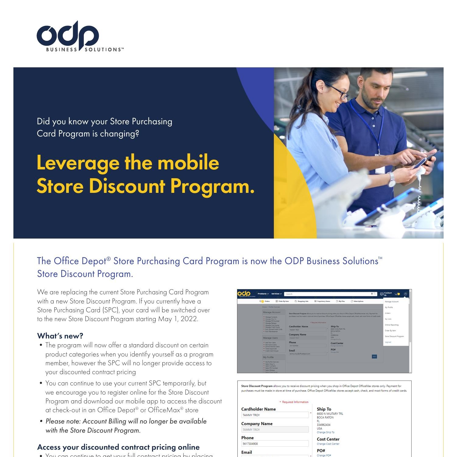 Store Discount Program Customer Flyer.PDF.pdf | DocDroid