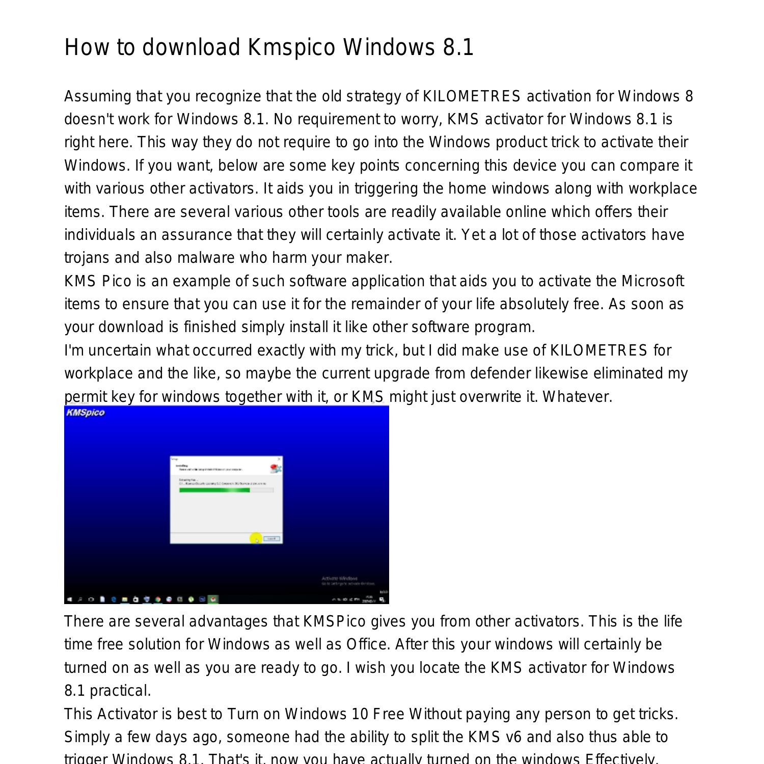 How to download and install Kmspico Windows 81xiglf.pdf.pdf | DocDroid