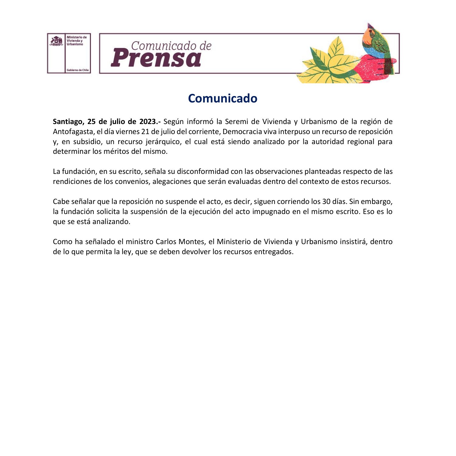 Comunicado de prensa.pdf | DocDroid