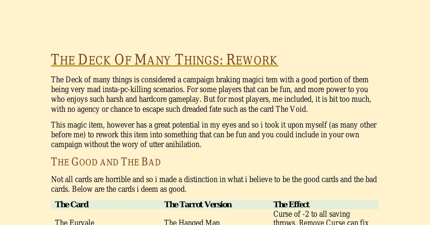 The Deck of Many Things REWORK.pdf | DocDroid