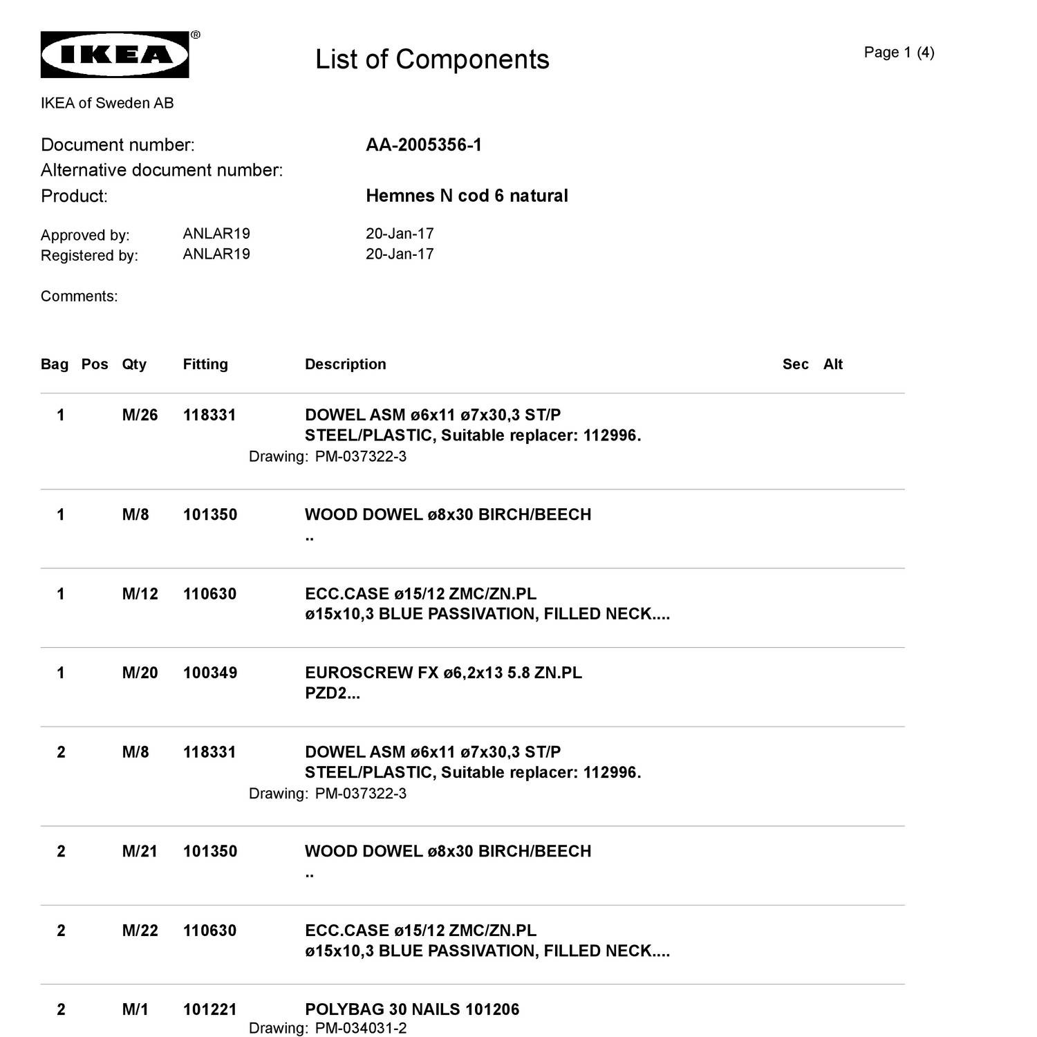 Partslist.pdf | DocDroid