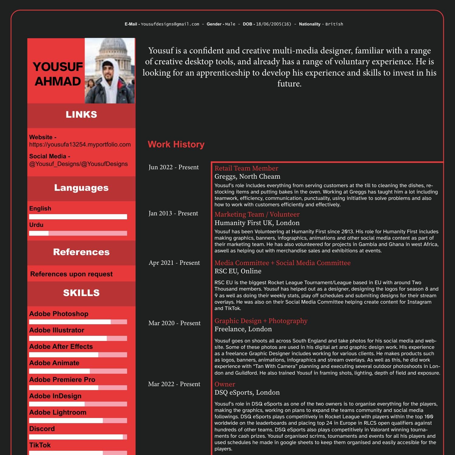 Yousuf CV updated 3 no info.pdf | DocDroid