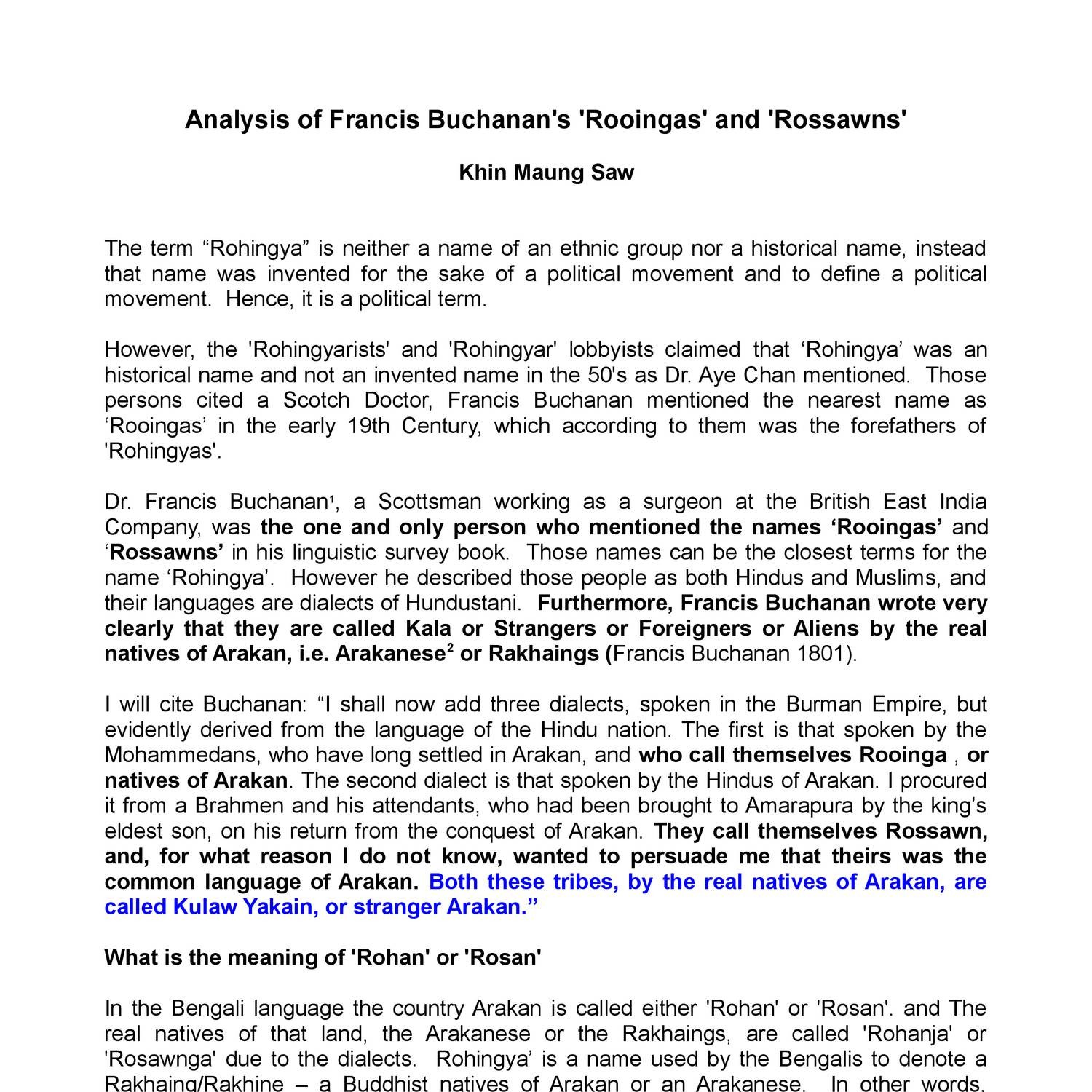 Analysis-of-Francis-Buchanan's '-Rooingas' and -'Rossanwns' By Khin ...
