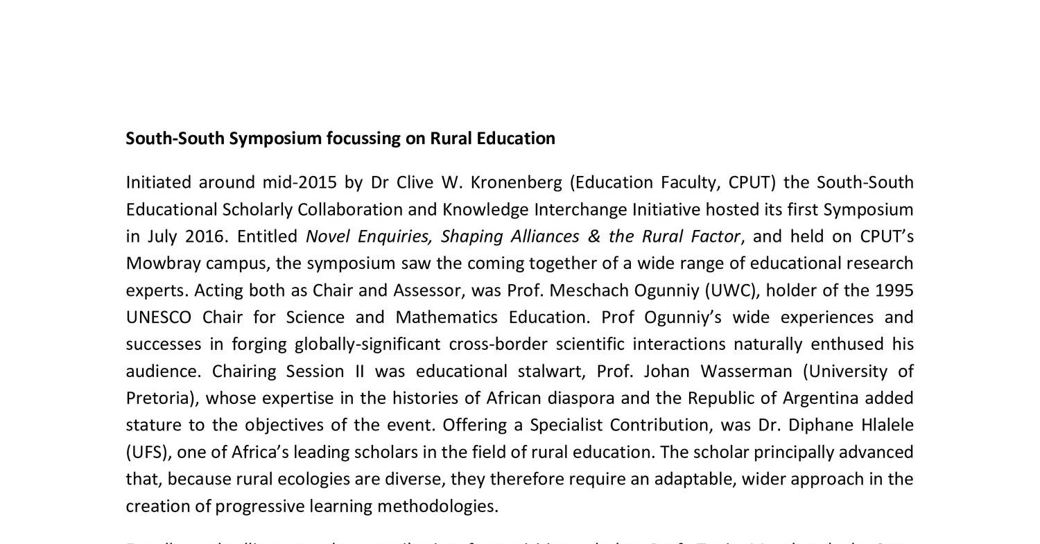 CPUT NEWS Mini Symposium Report.pdf | DocDroid