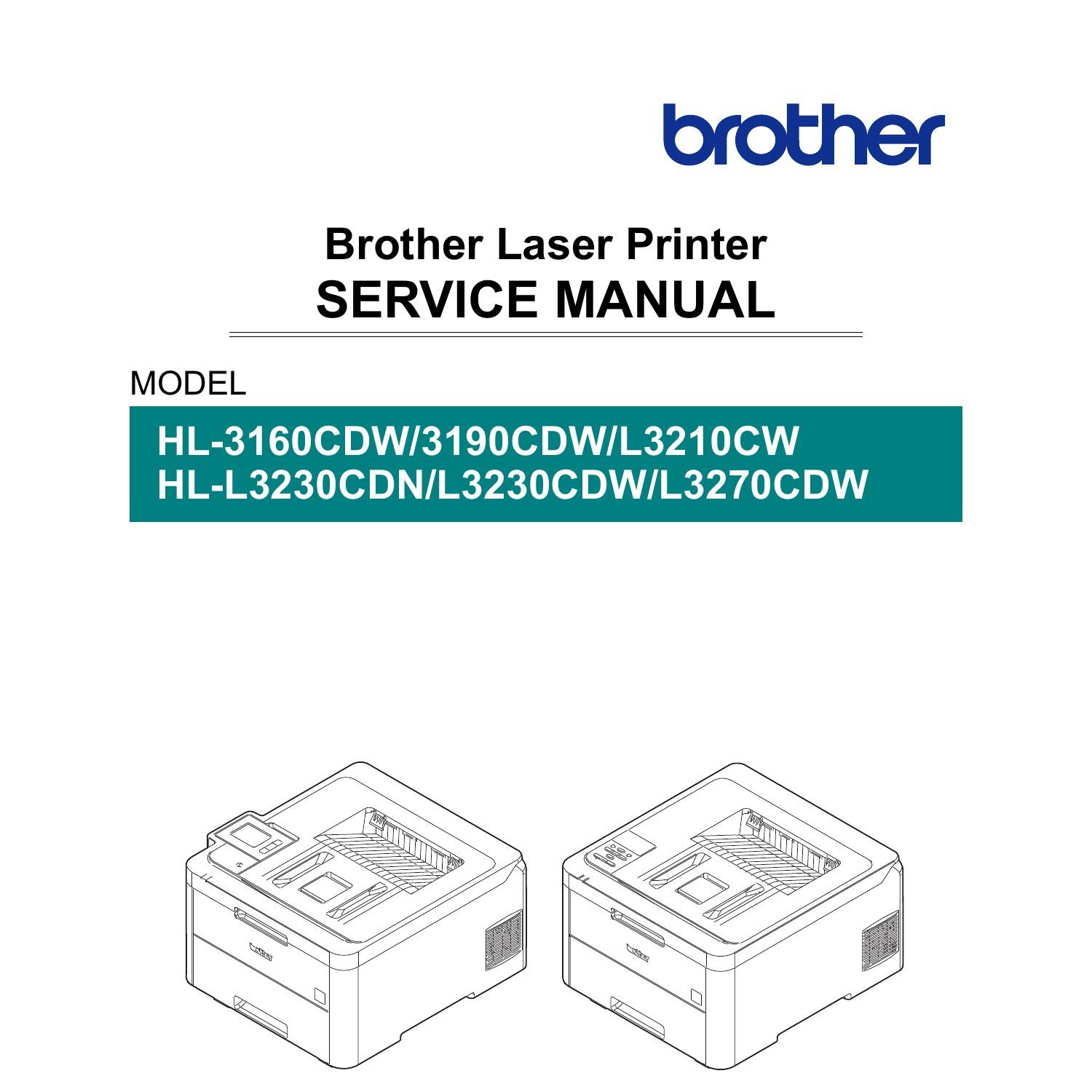 Brother HL-3270CDW Service Manual.pdf | DocDroid