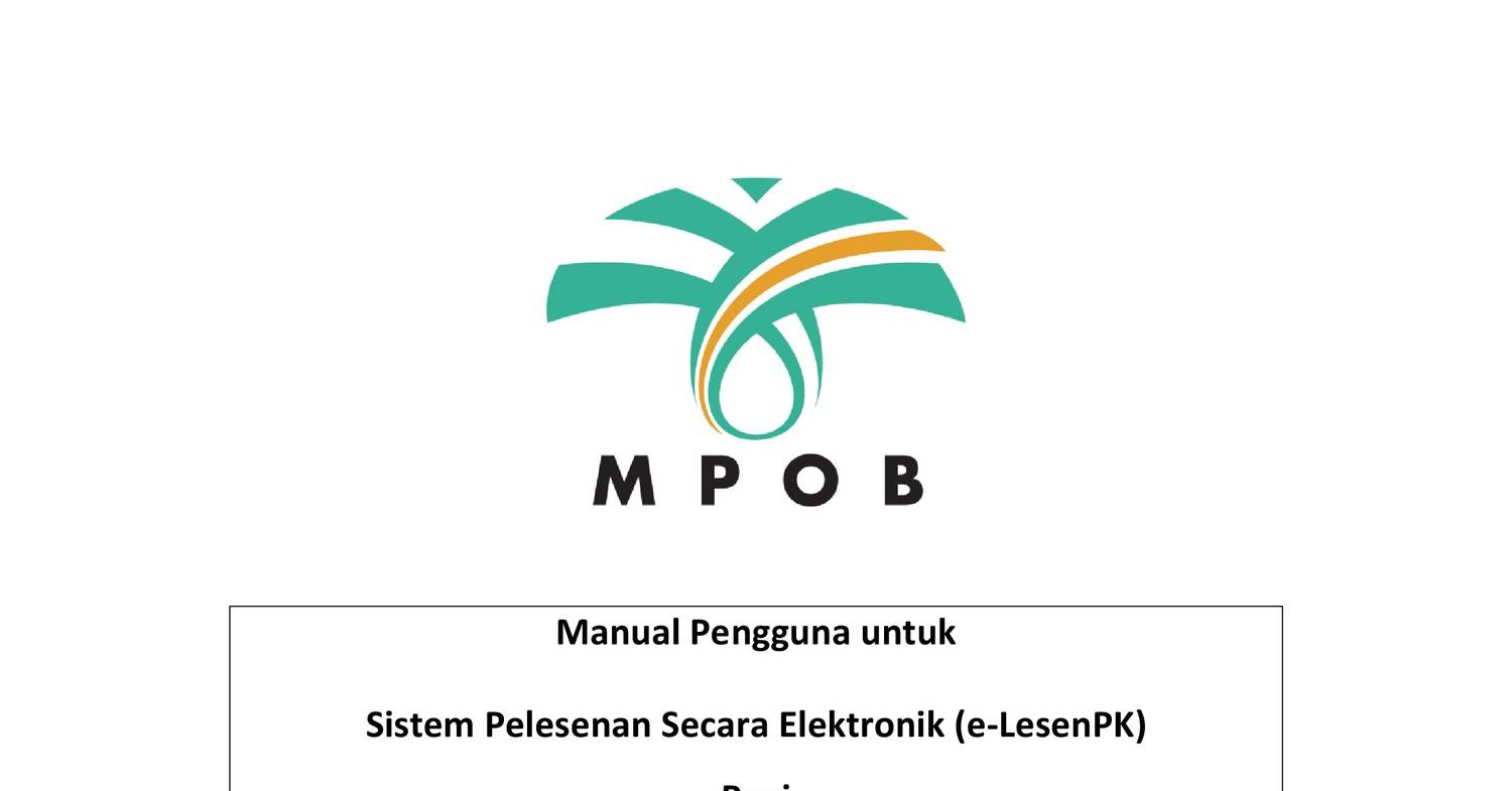 Mpob Permohonan Pembatalan Lesen Pdf Docdroid