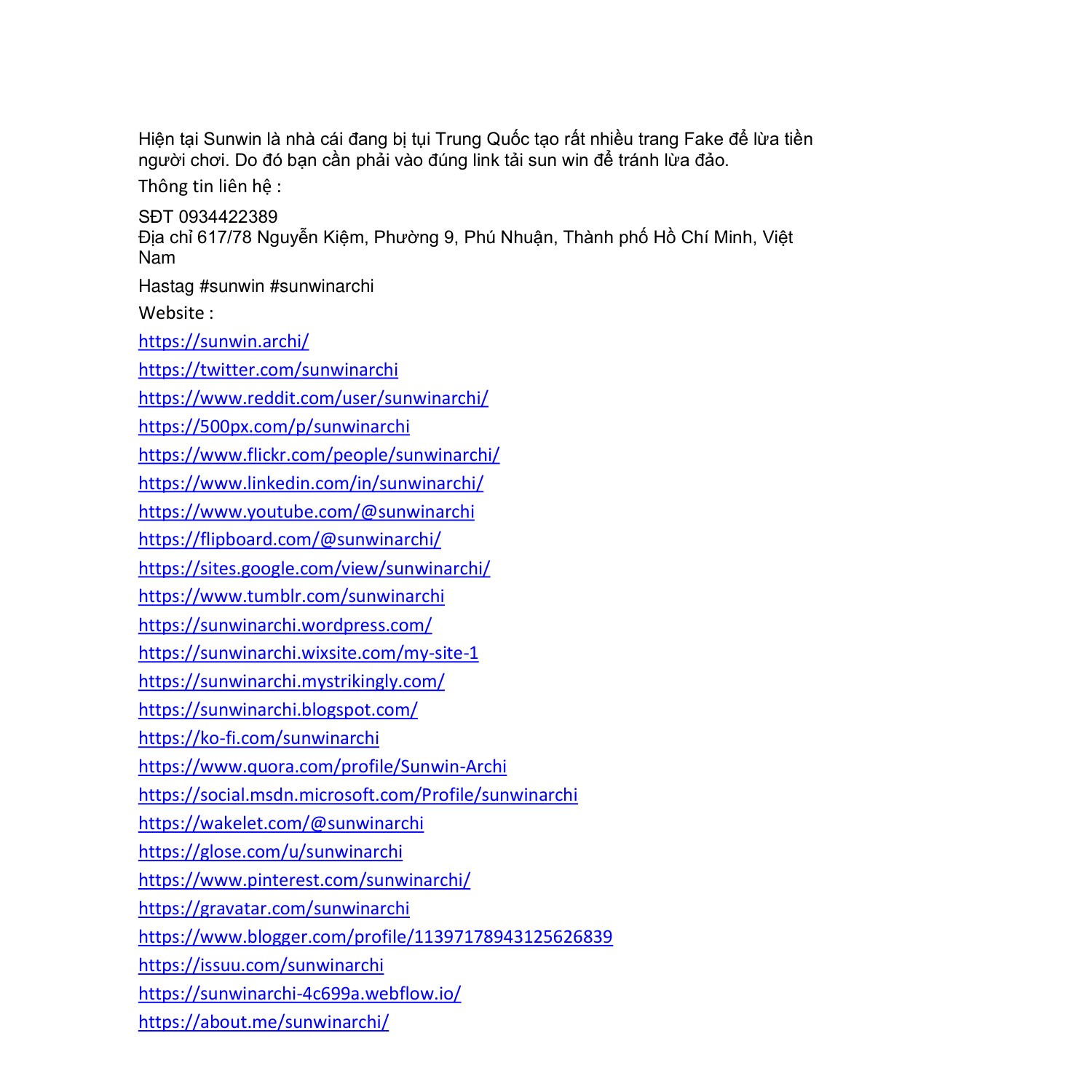 Web tải Sunwin chính thức không lừa đảo.docx | DocDroid