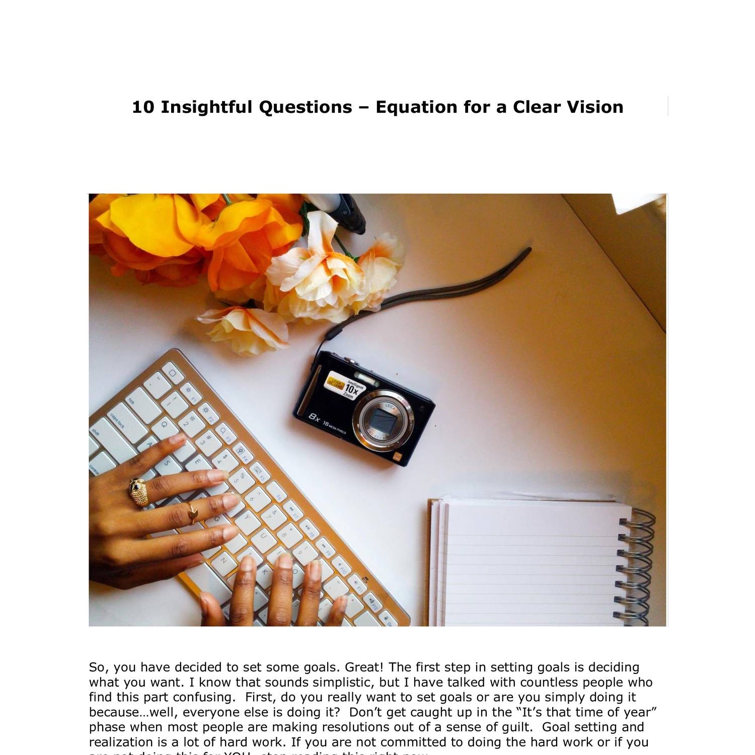 10 Insightful Questions - Equation for a Clear Vision.pdf | DocDroid