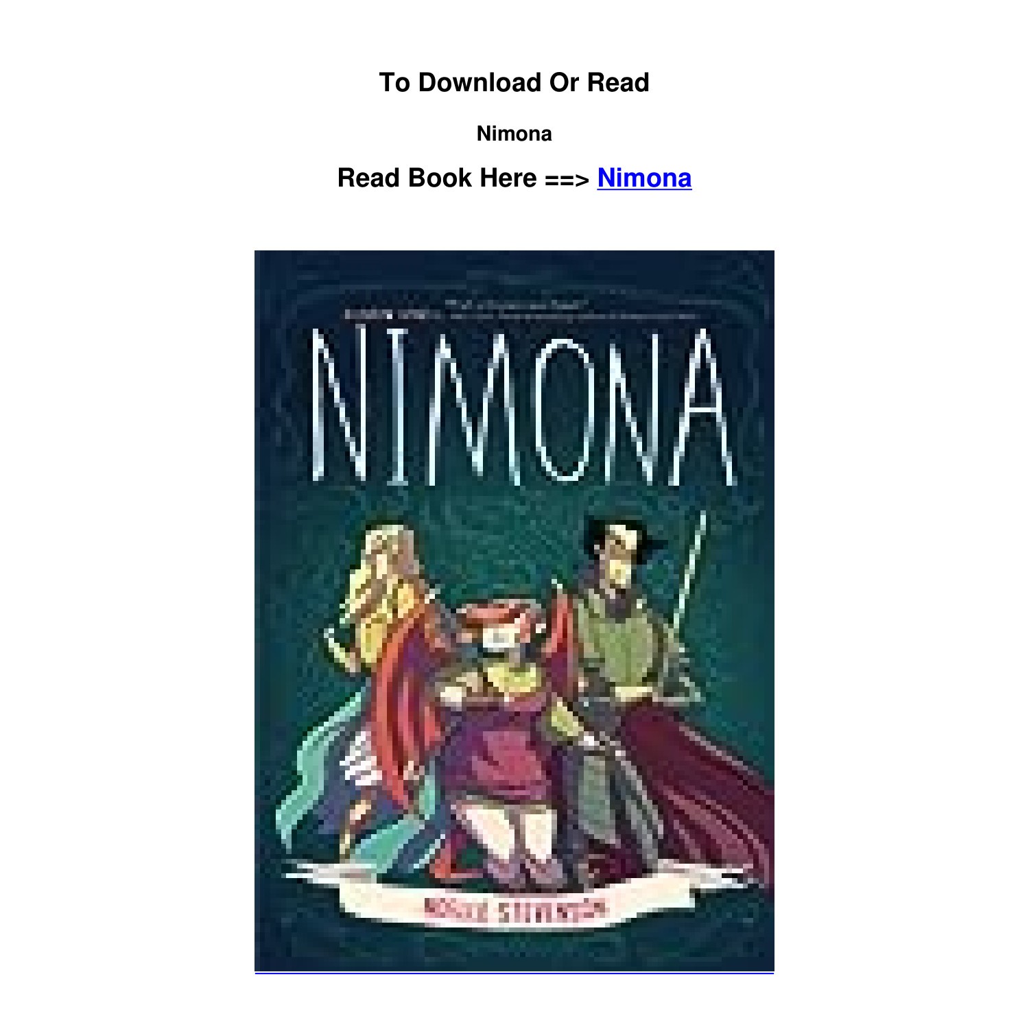 Download epub Nimona by N D Stevenson.pdf | DocDroid