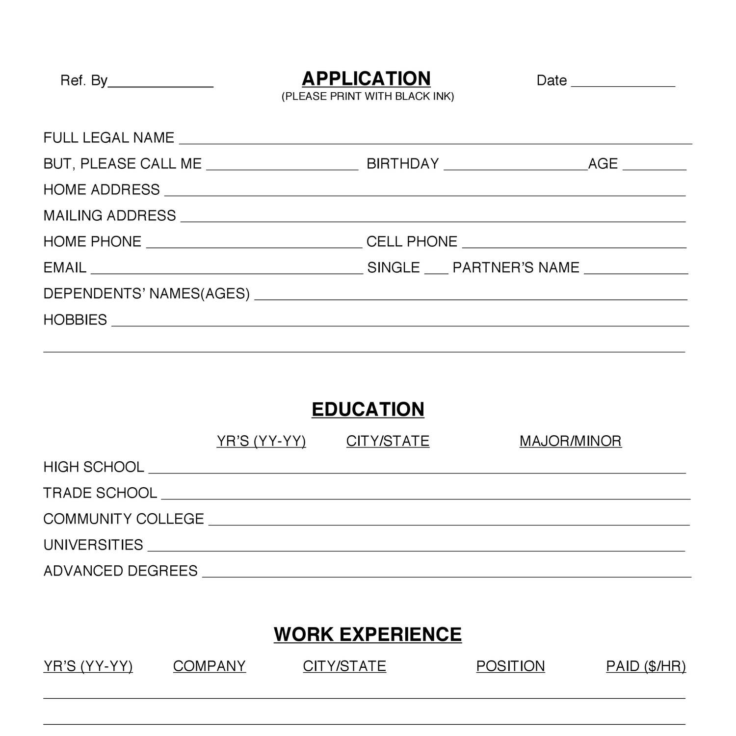 2) Application Form.pdf | DocDroid