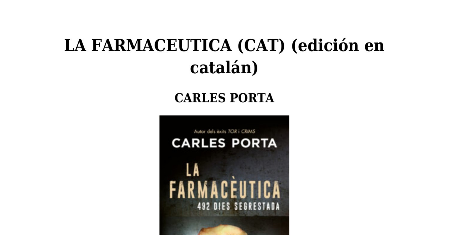 LA-FARMACEUTICA-CAT.pdf | DocDroid