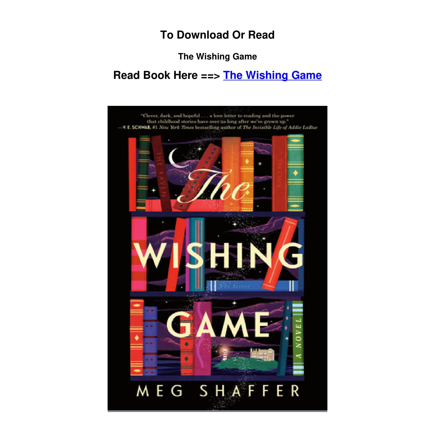 pdf download The Wishing Game By Meg Shaffer.pdf | DocDroid