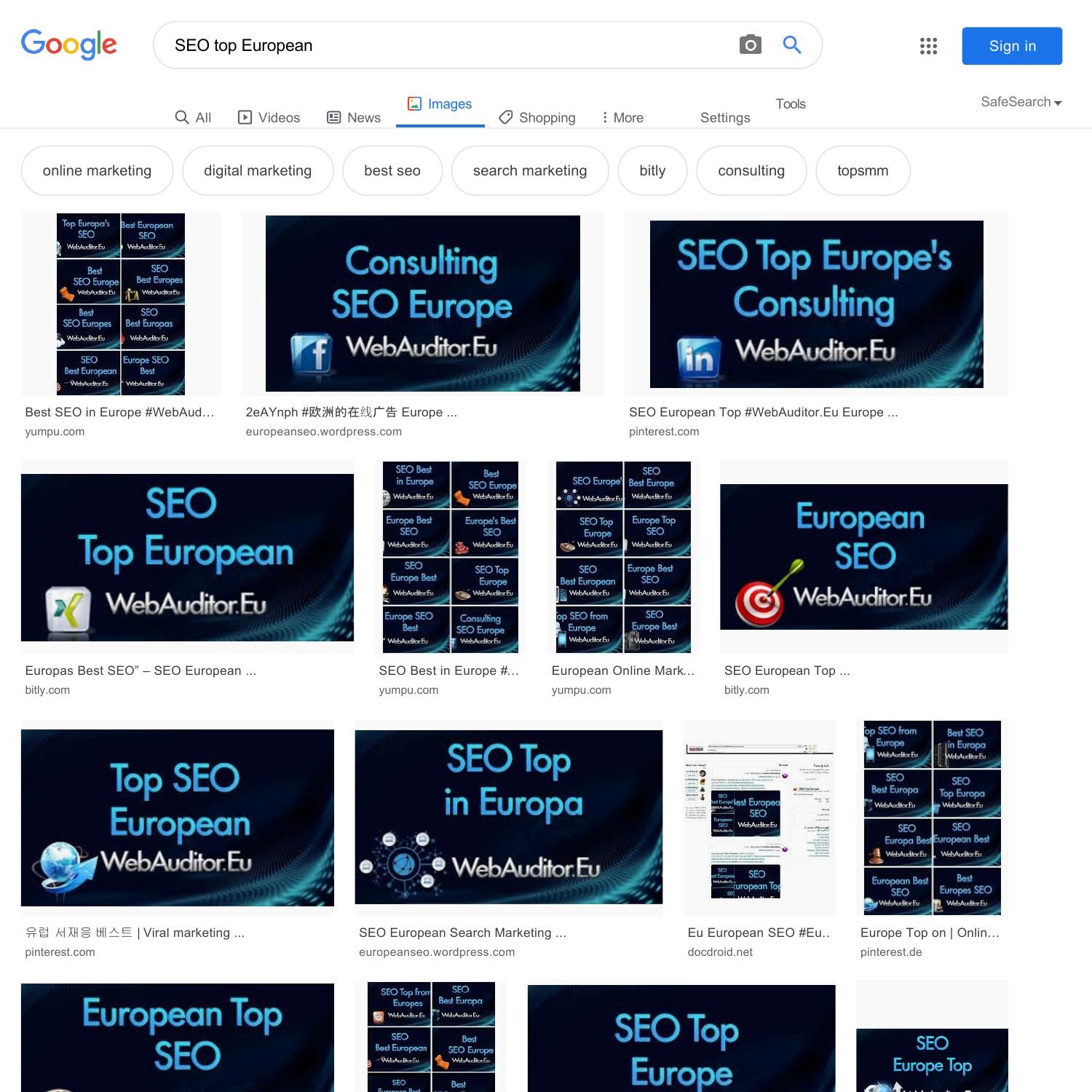 seo top european google search Top Online Marketing Agencies in Europe ...