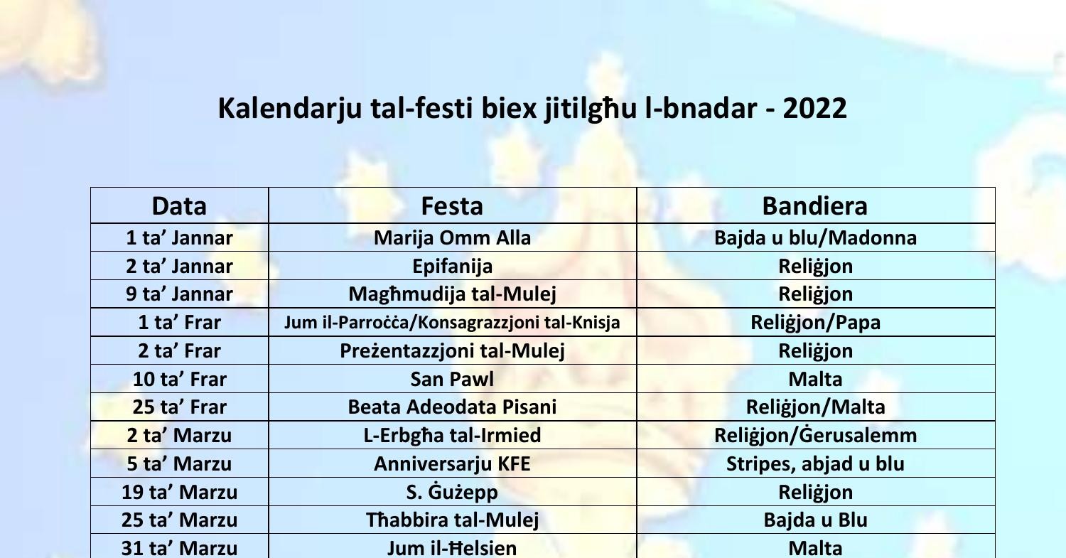 Kalendarju bnadar 2022.pdf | DocDroid