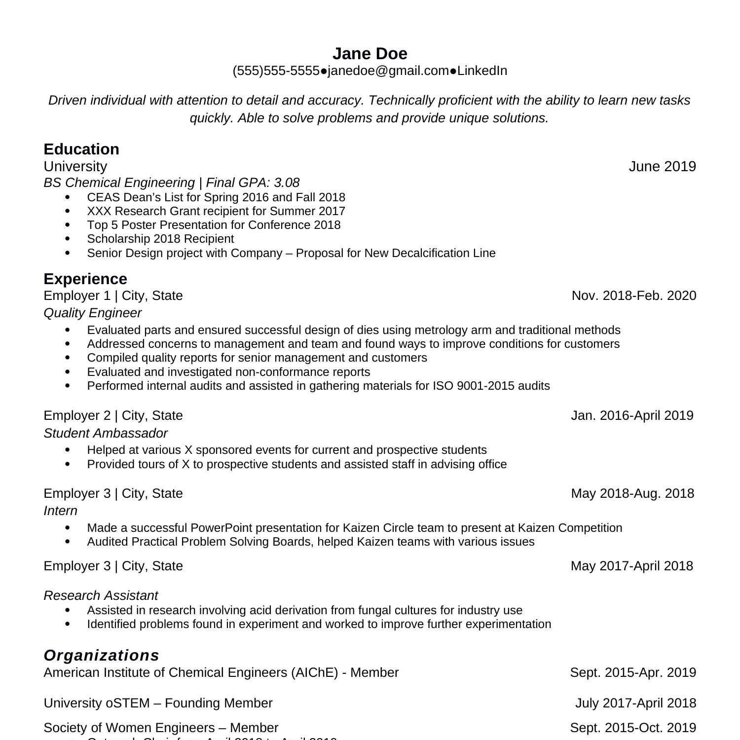 Resume 2020 Anonymous.odt | DocDroid