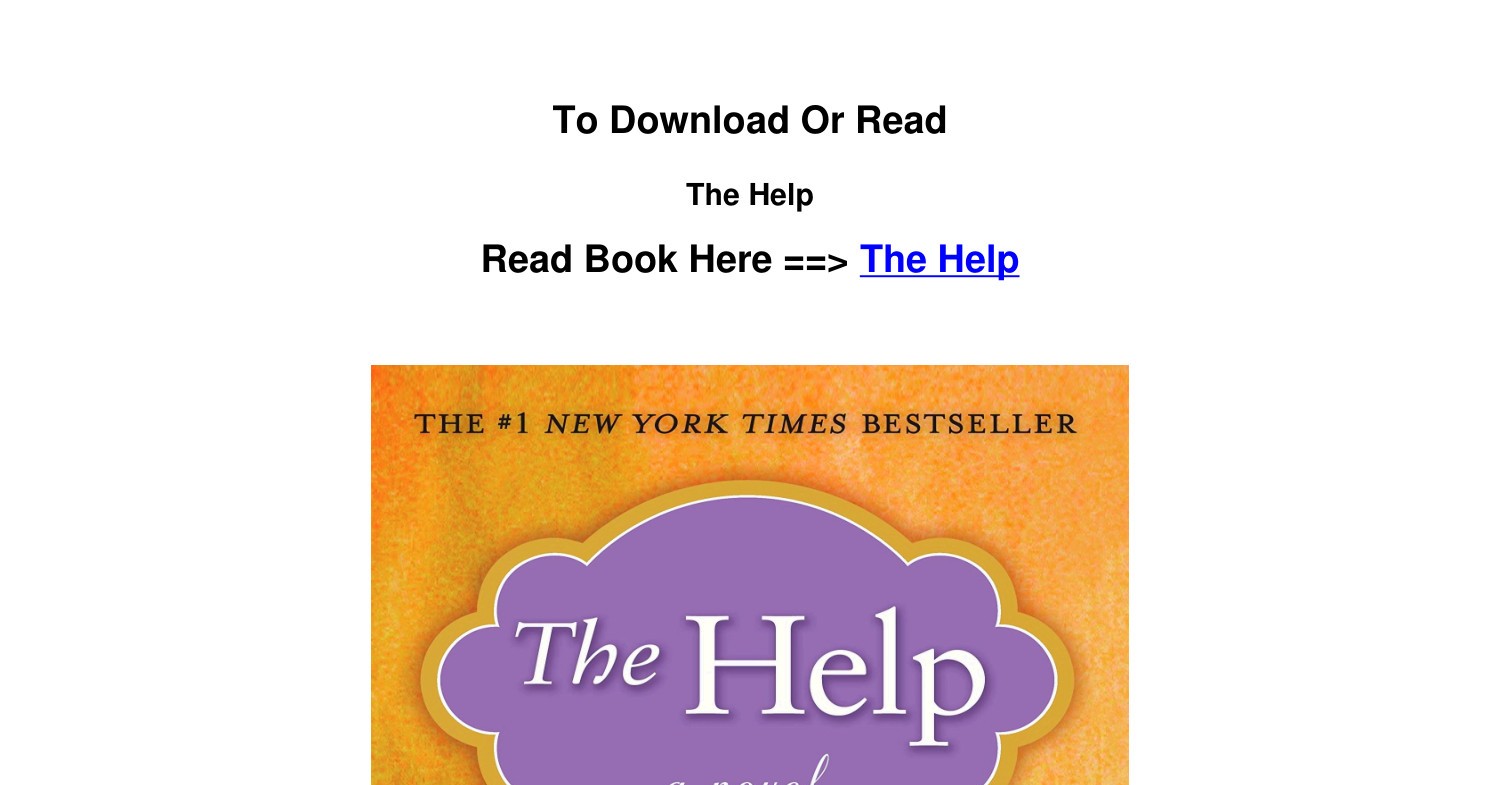 ePub Download The Help By Kathryn Stockett.pdf | DocDroid