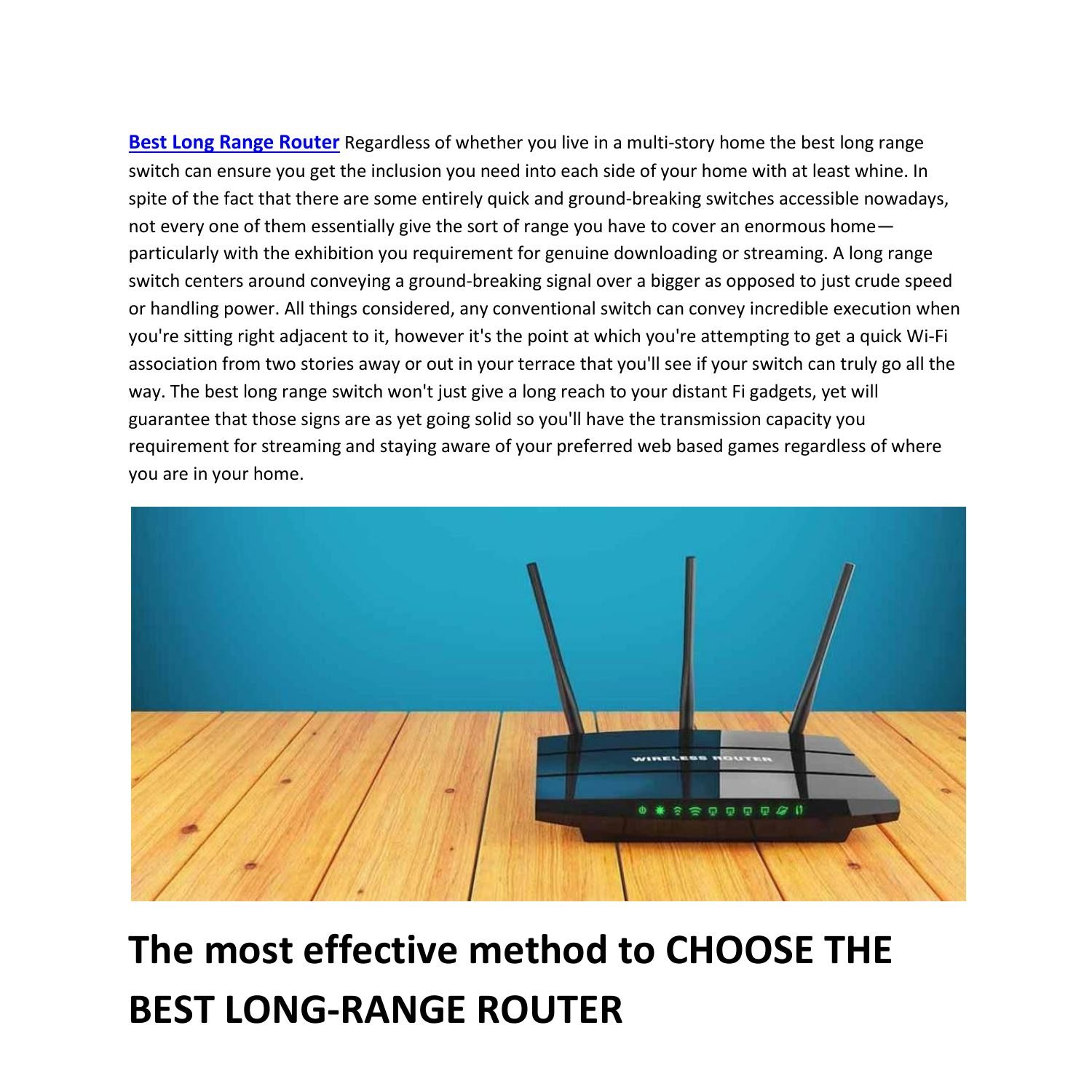 Best Long Range Router Reviews 2020 _ Buyer’s Guide Updated.pdf | DocDroid