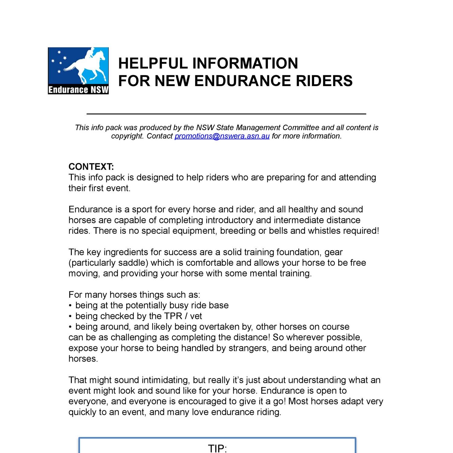 Rider Info Pack as at March 2017 .pdf | DocDroid