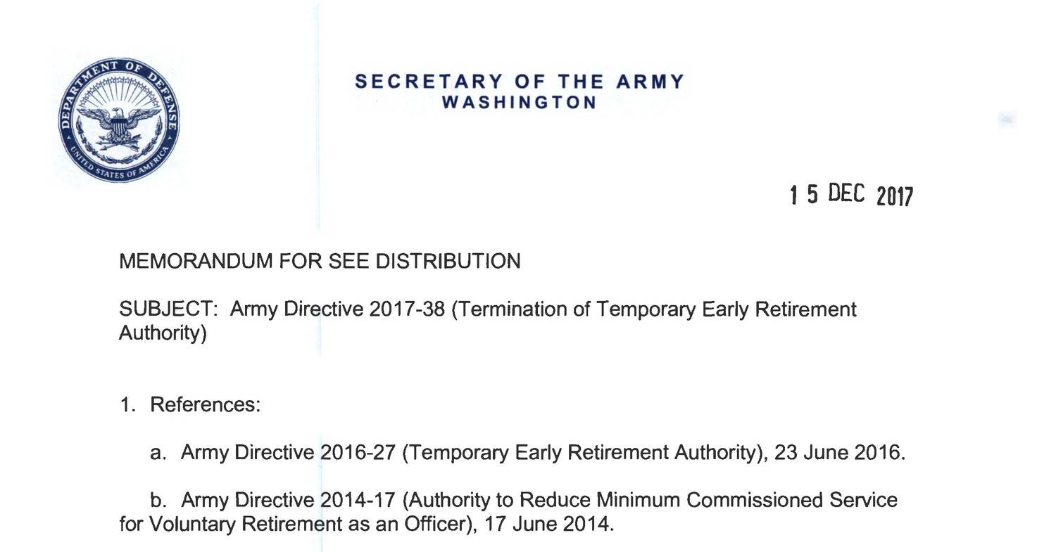 Army Directive 2017-38 (Temporary Early Retirement Authority).pdf ...