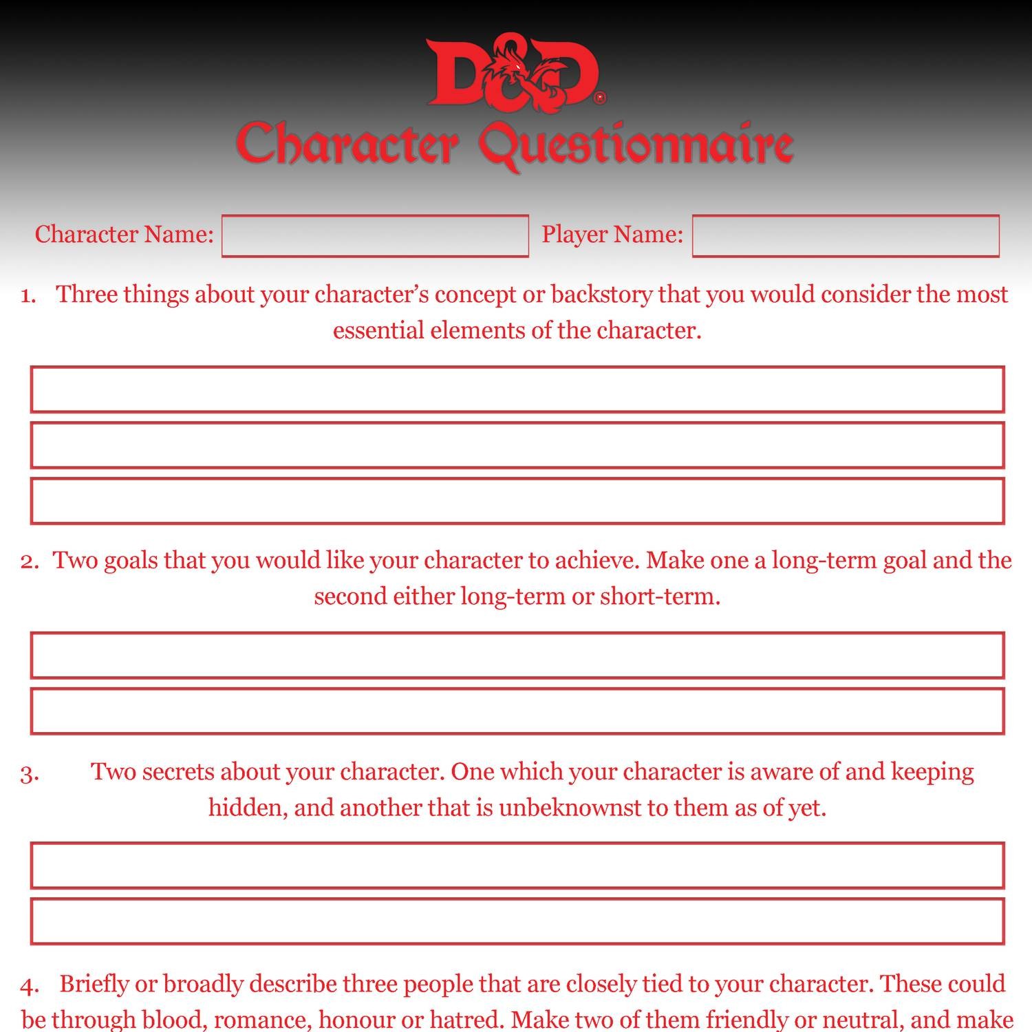 D&D Character Questionnaire.pdf | DocDroid
