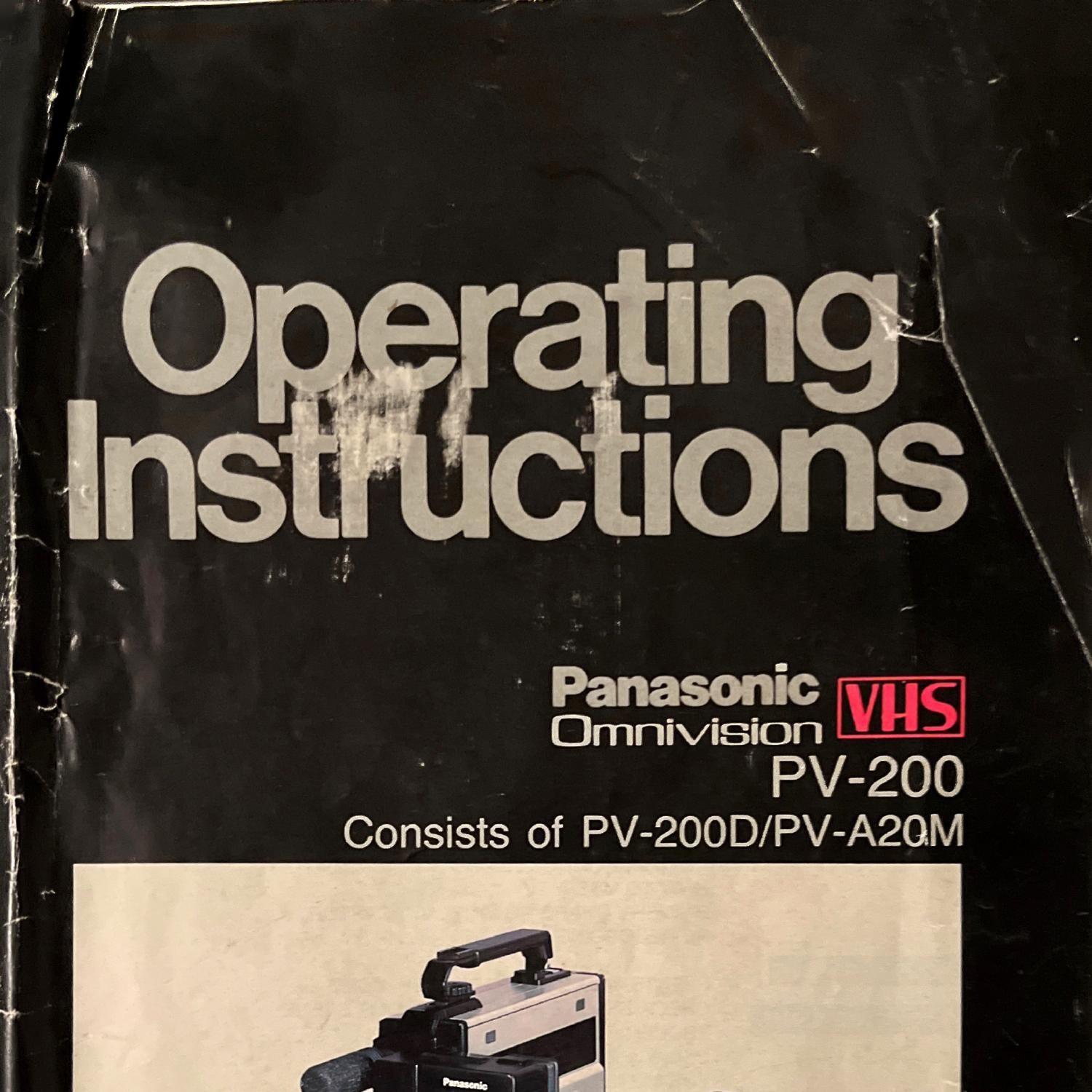 Panasonic PV-200D Manual.pdf | DocDroid