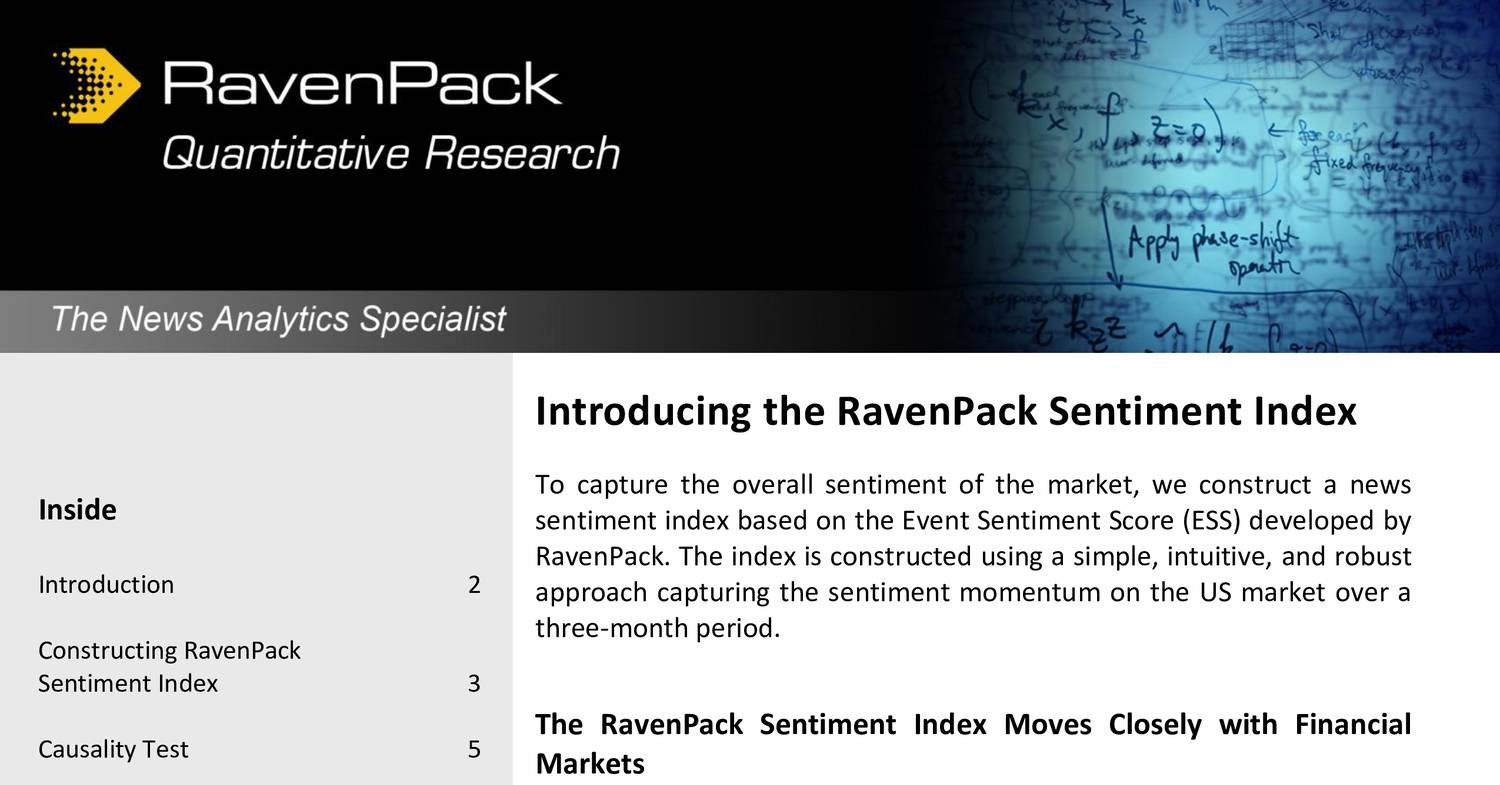 RavenPack - Introducing The RavenPack Sentiment Index.pdf | DocDroid