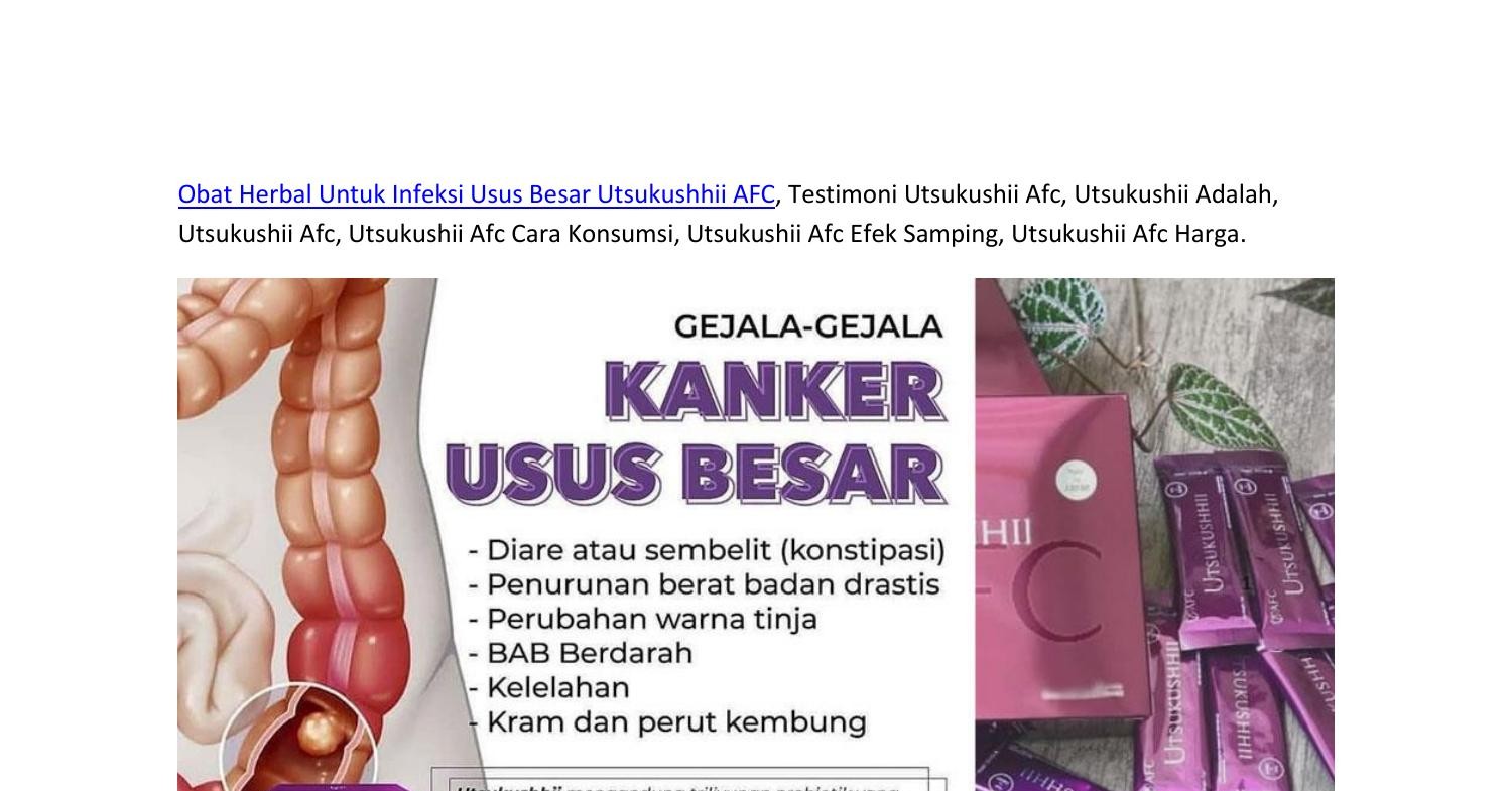 Obat Herbal Alami Untuk Usus Buntu Utsukushhii AFC.pdf | DocDroid