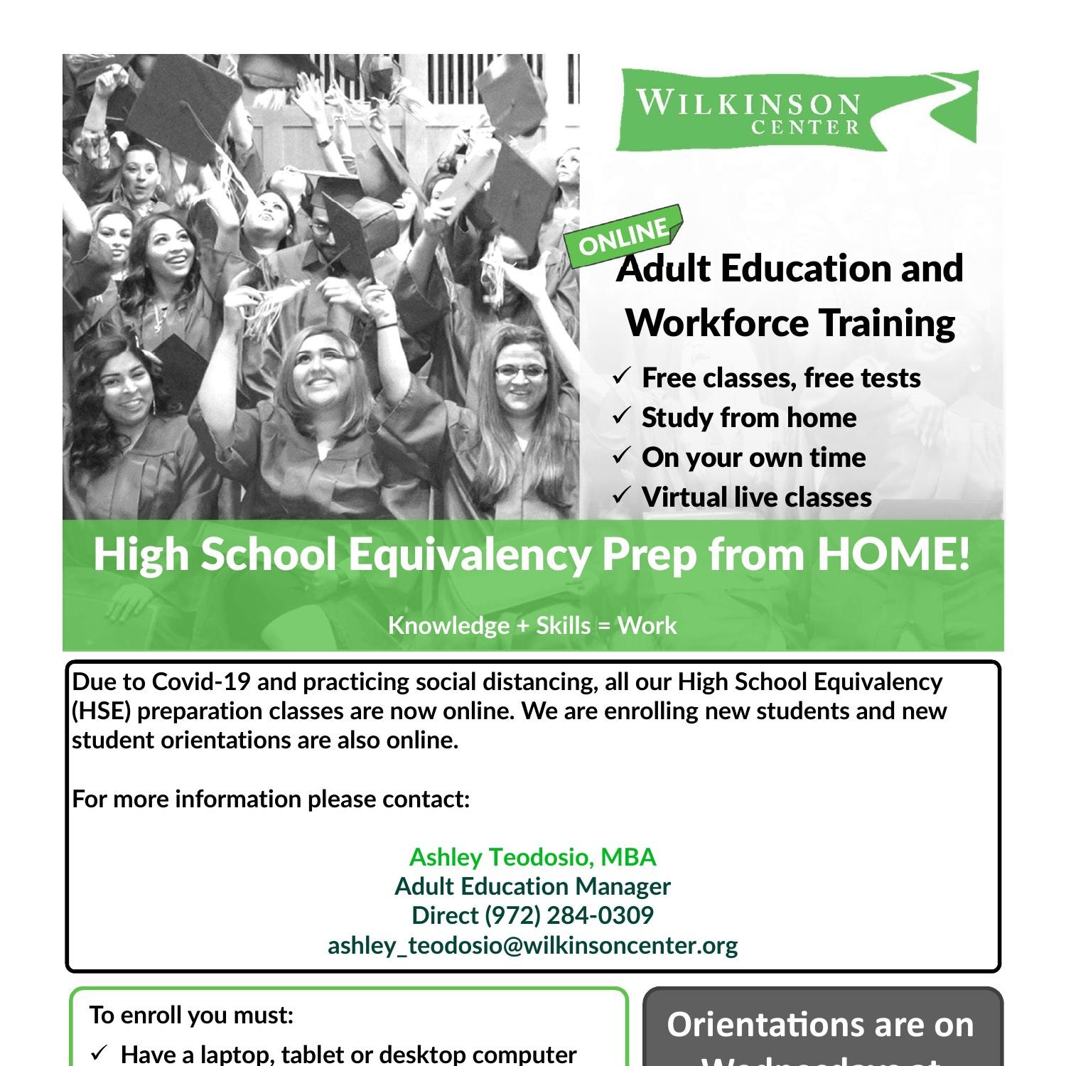 Virtual HSE Class flyer.pdf | DocDroid