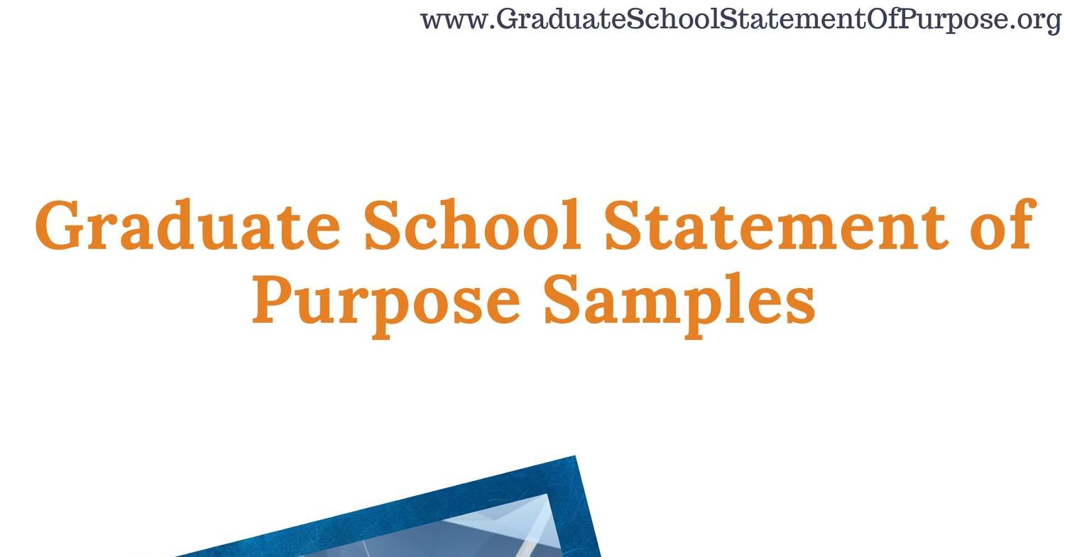 great graduate school statement of purpose samples.pdf | DocDroid