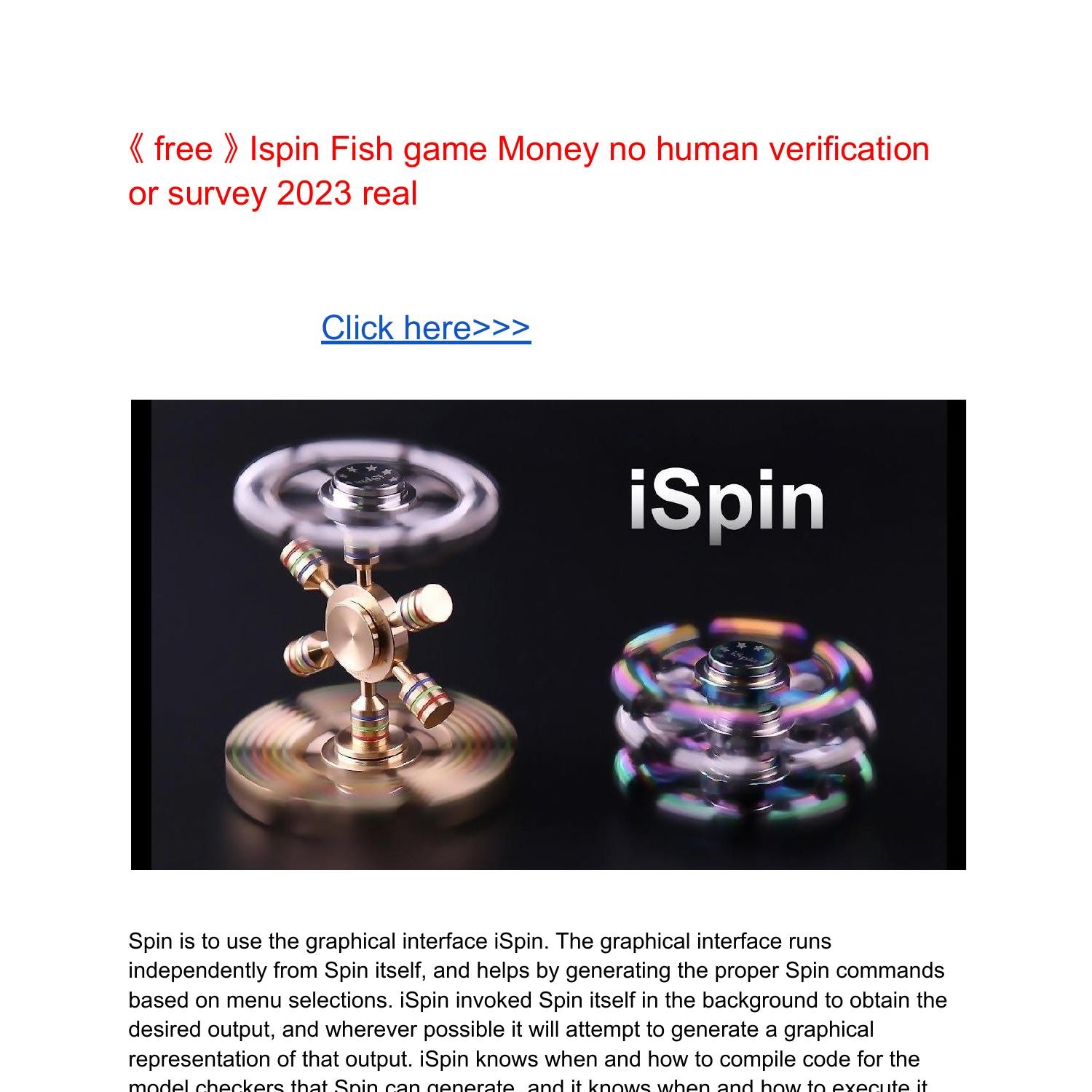 free 》 Ispin Fish game Money no human verification or survey 2023 real ...