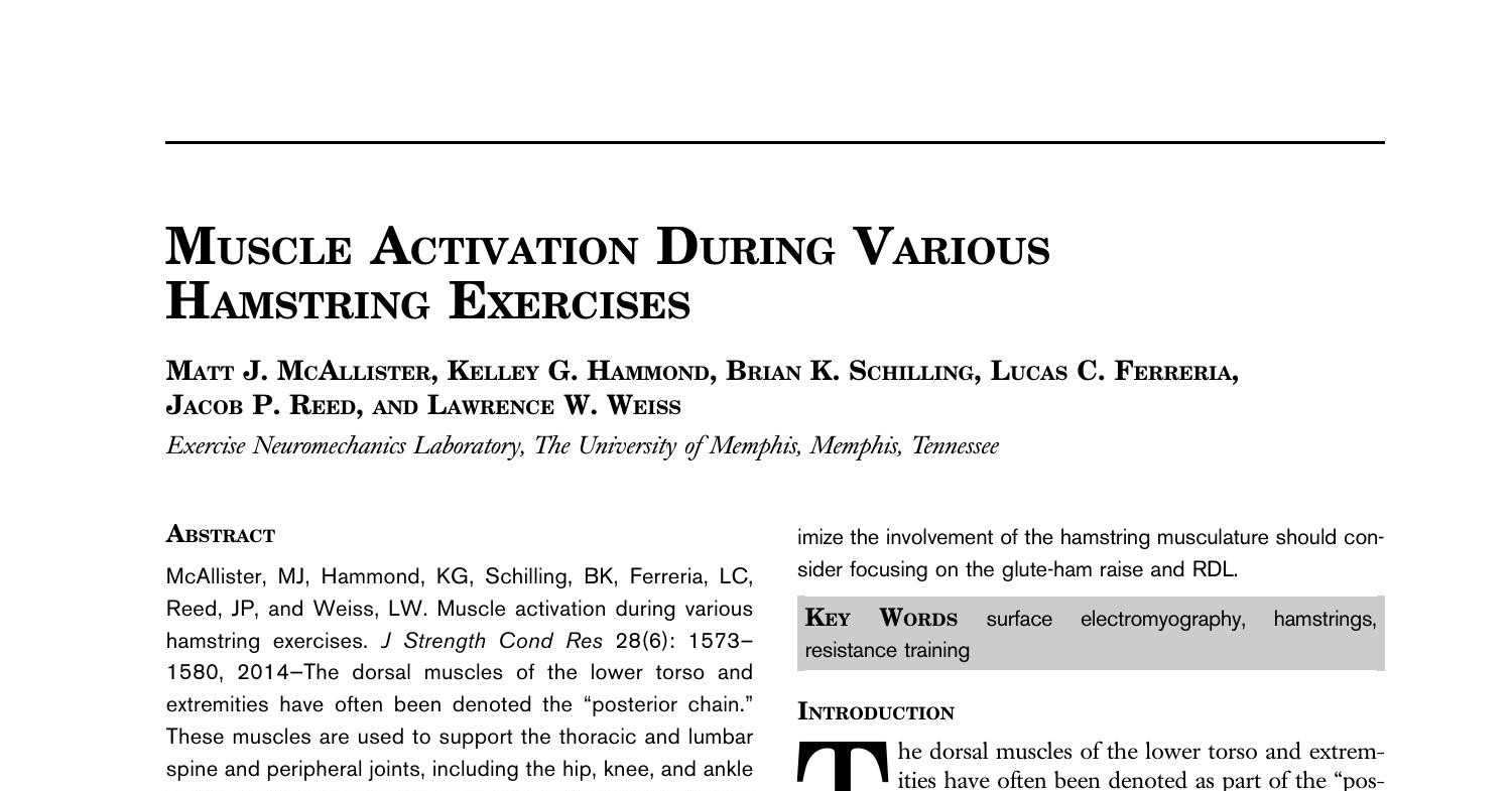Muscle Activation During Various Hamstring Exercises.pdf | DocDroid