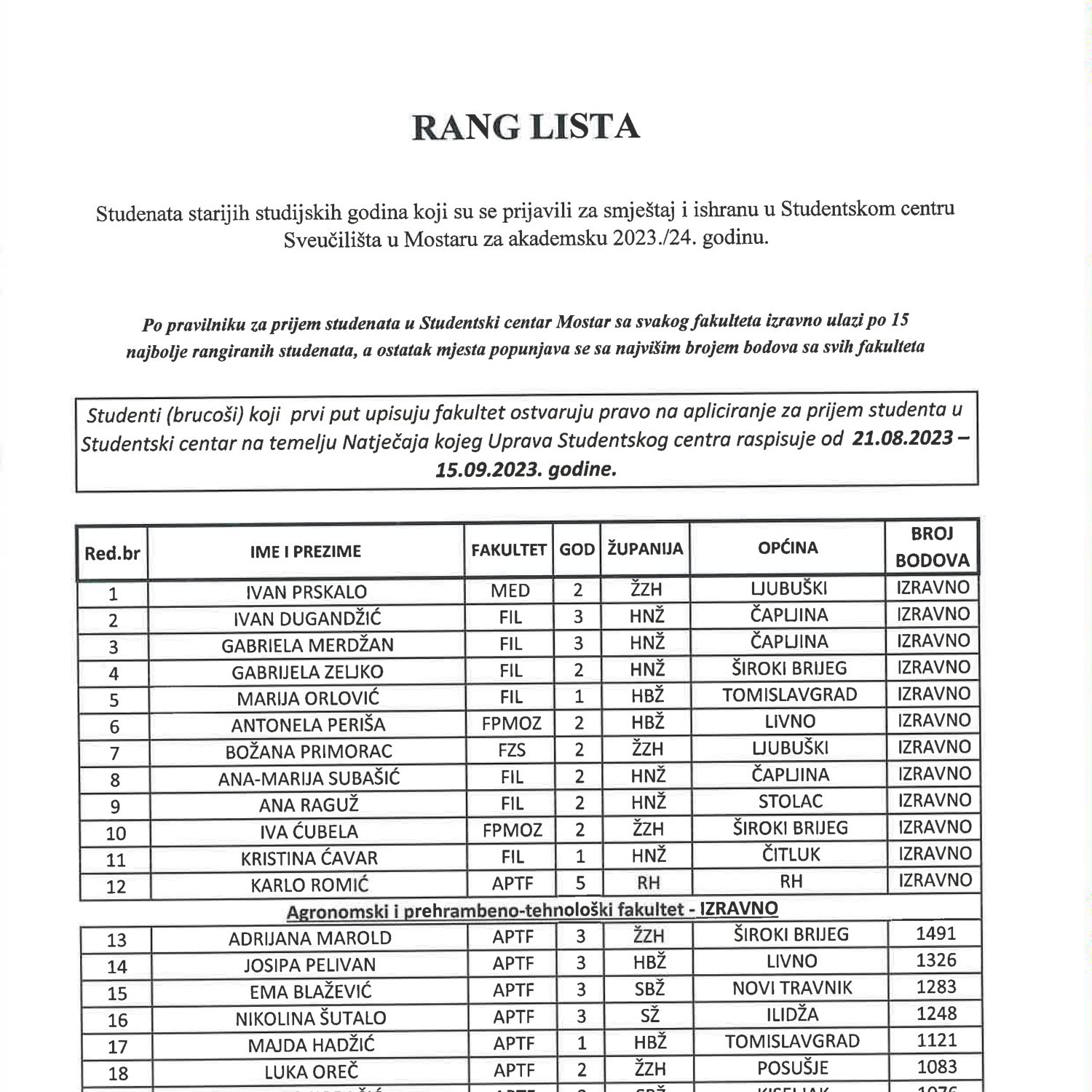 Rang lista studenta.pdf | DocDroid