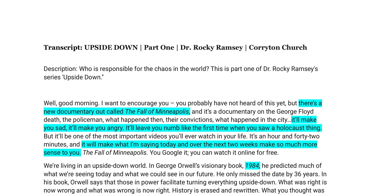 Transcript - Corryton Sermon - November 19.pdf | DocDroid