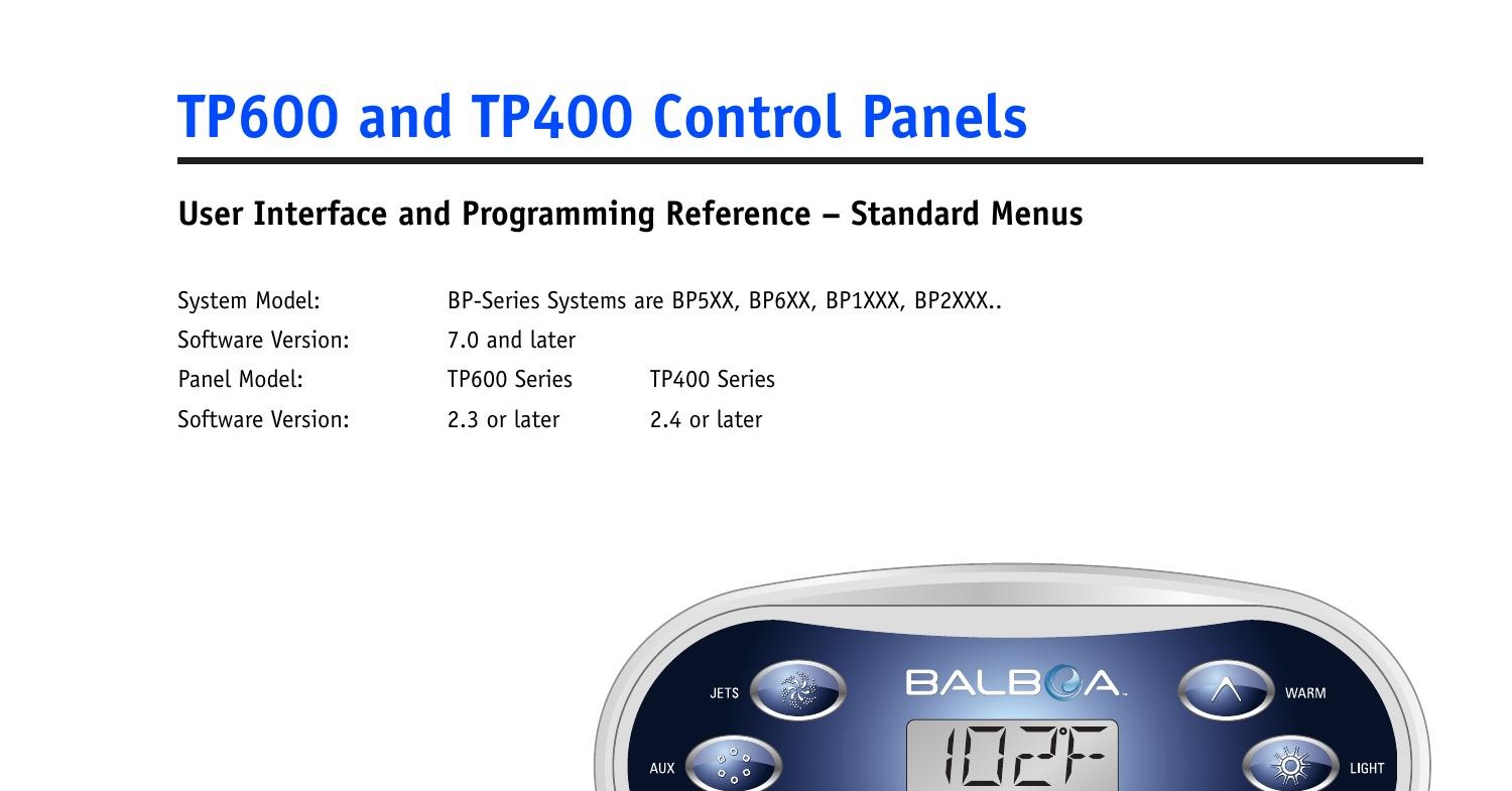 Kuohuspa Balboa TP600.pdf | DocDroid