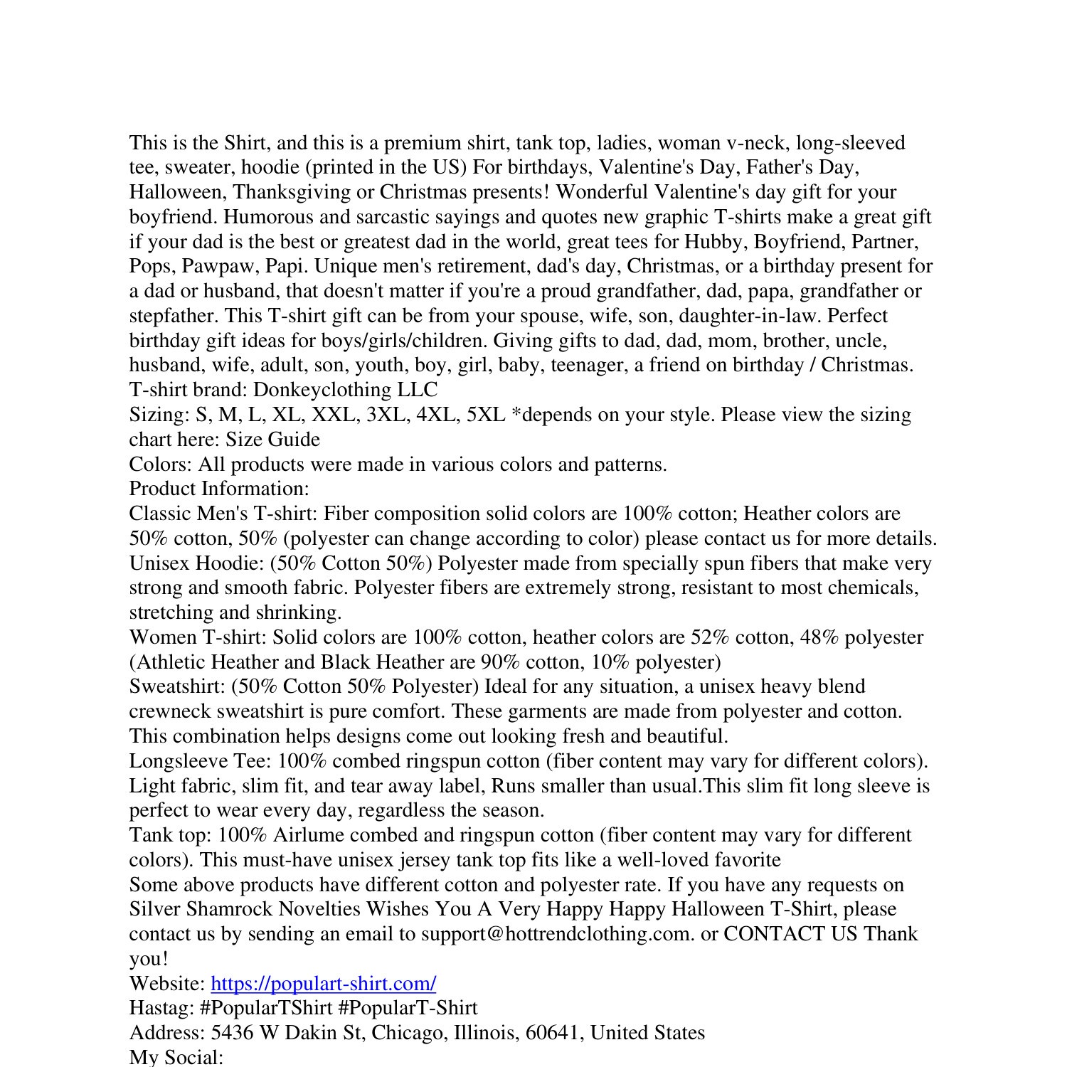 Popular T-Shirt.docx | DocDroid