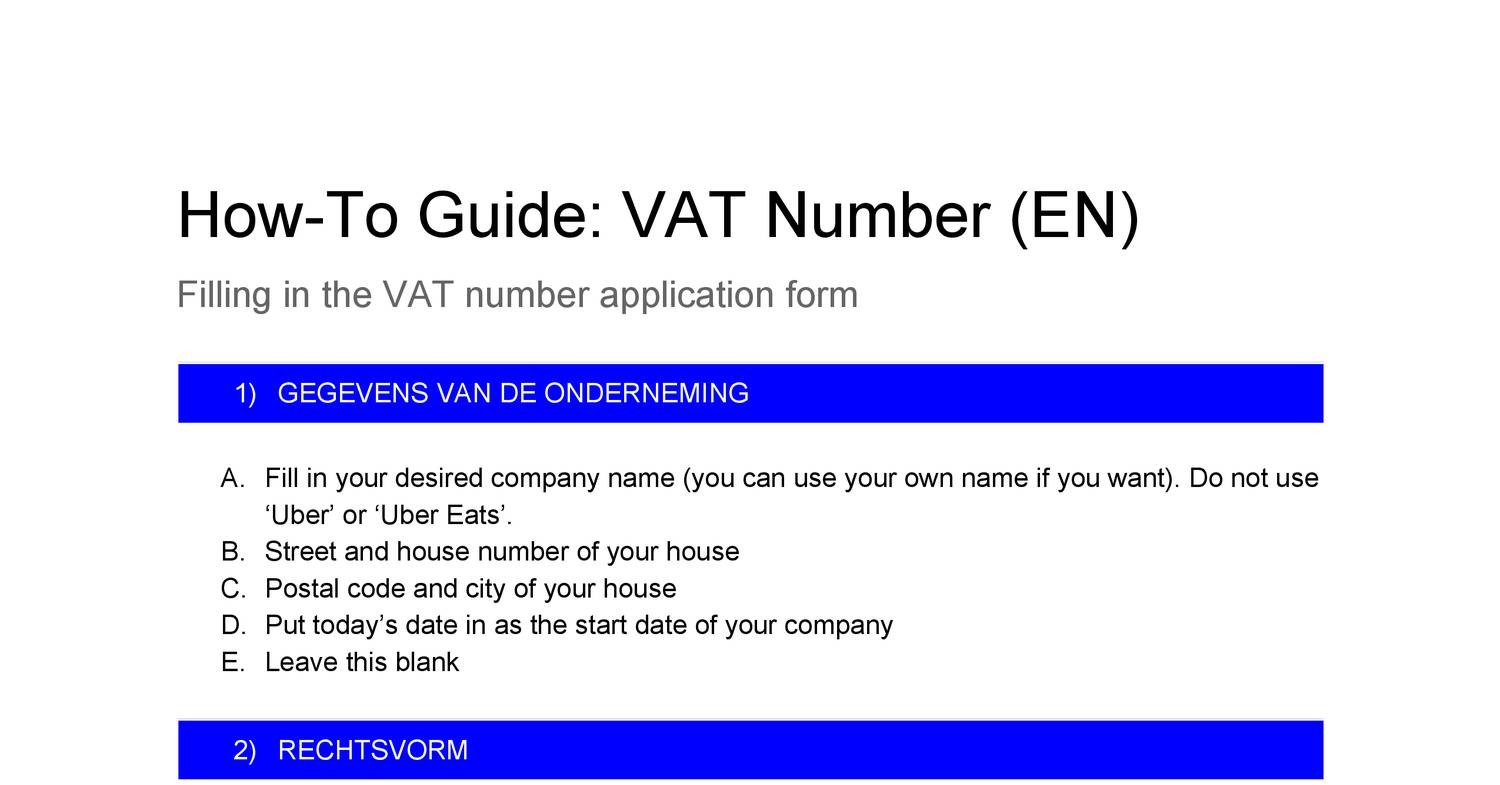 NL _ EATS _ Courier VAT - Support Form.pdf | DocDroid