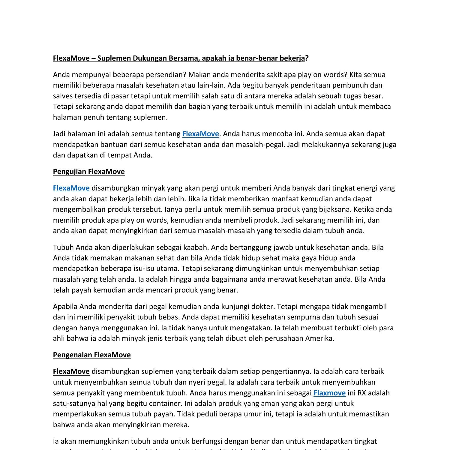 FlexaMove article.docx | DocDroid