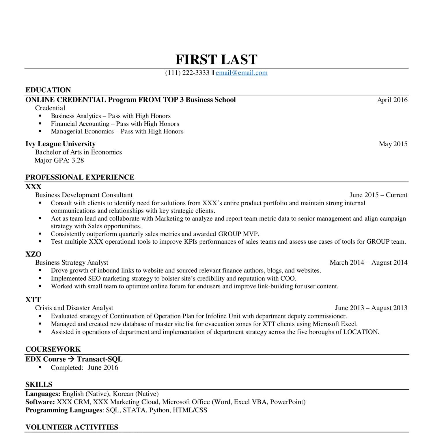 Anonymous Resume.pdf | DocDroid