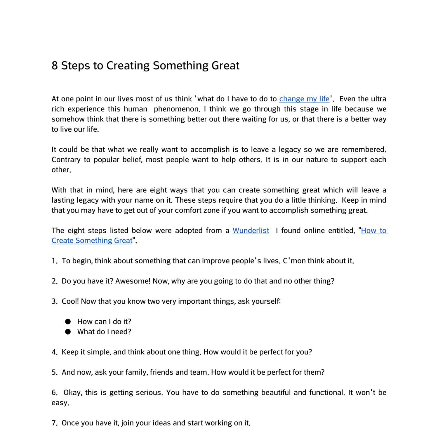 8 Steps to Creating Something Great.pdf | DocDroid