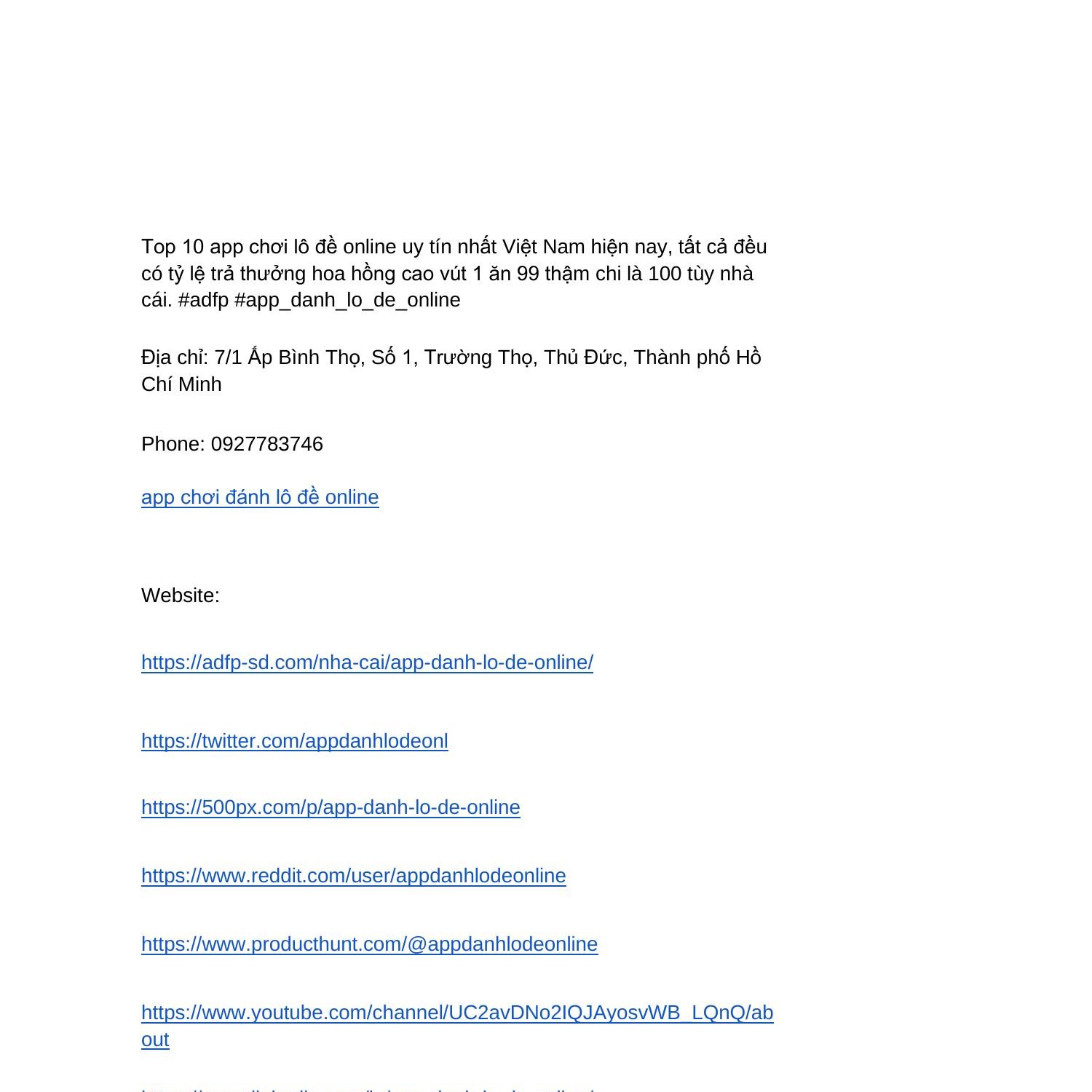 app-danh-lo-de-online.docx | DocDroid